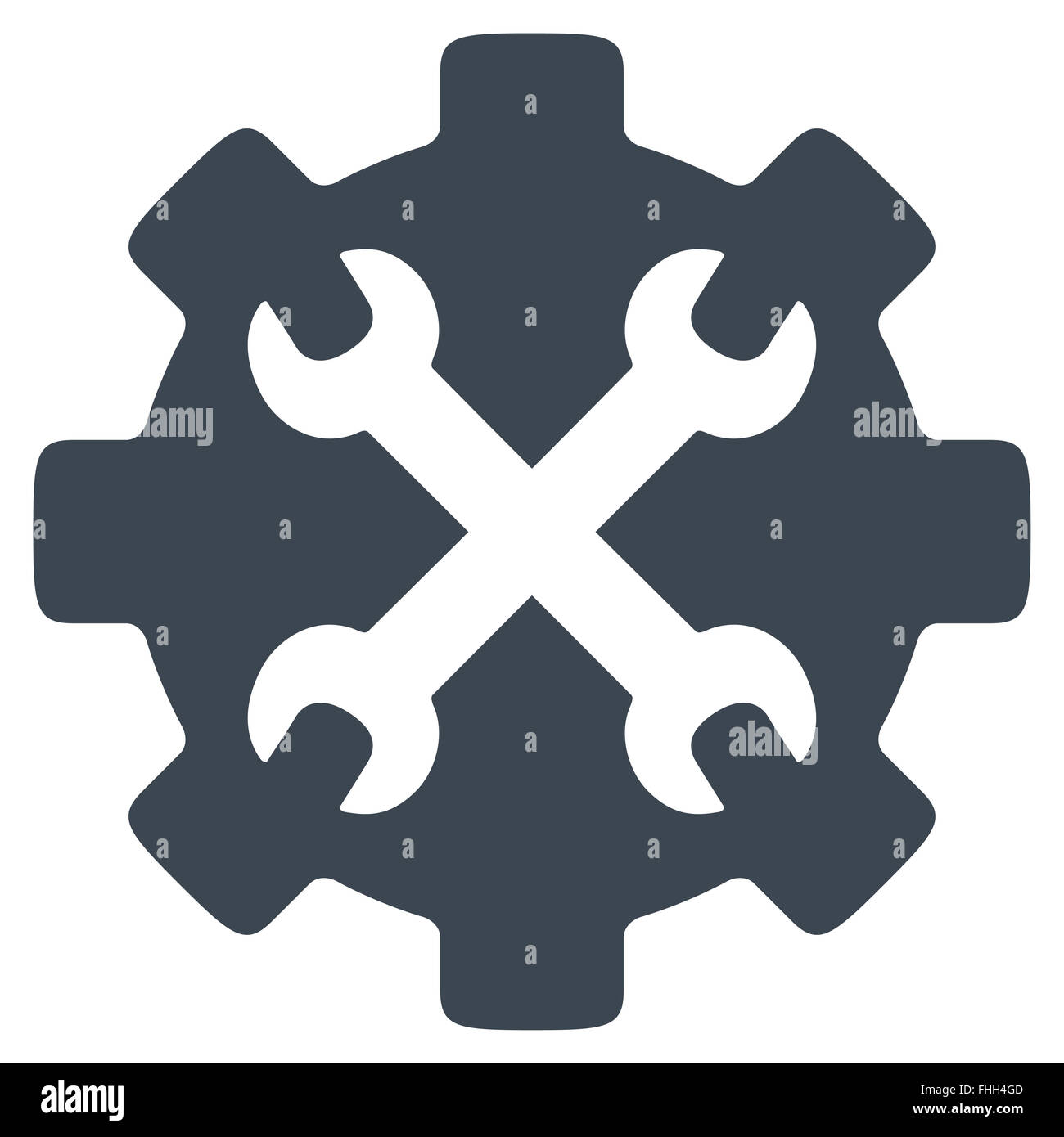 Service Tools Icon Stock Photo - Alamy