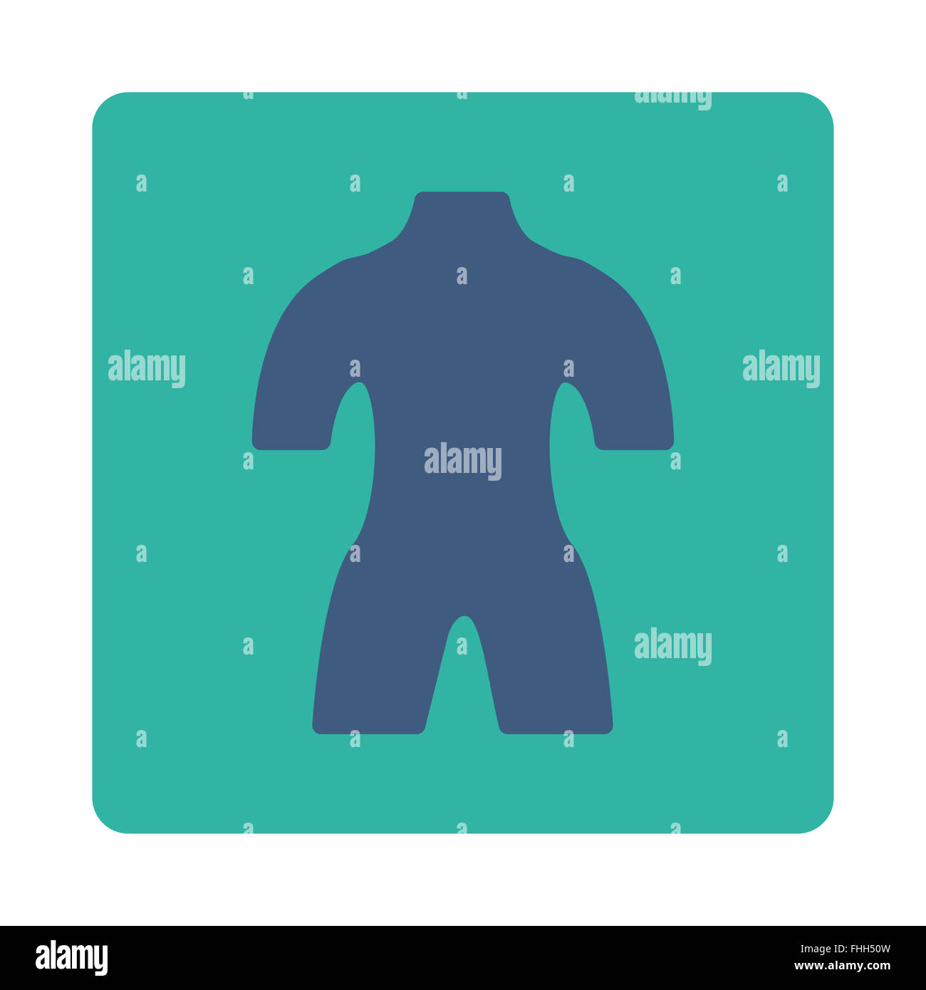 Body Rounded Square Button Stock Photo - Alamy