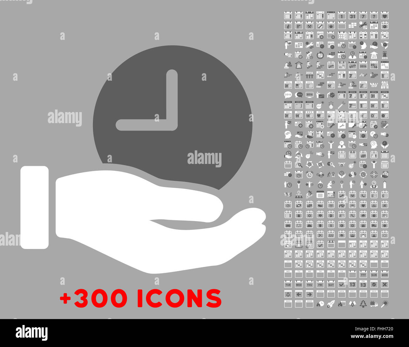 Time Service Icon Stock Photo - Alamy