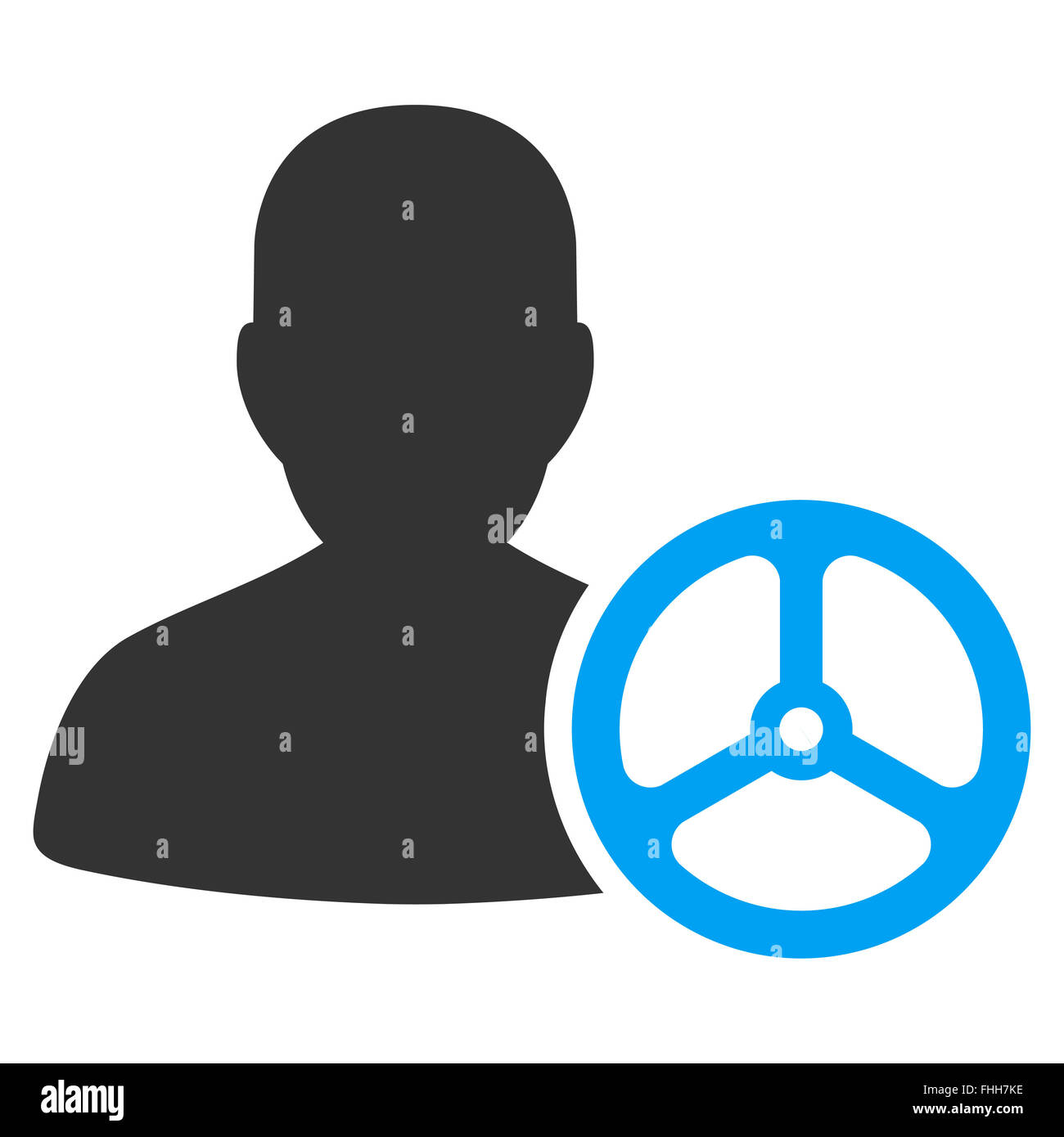 Driver Icon from Commerce Set Stock Photo - Alamy