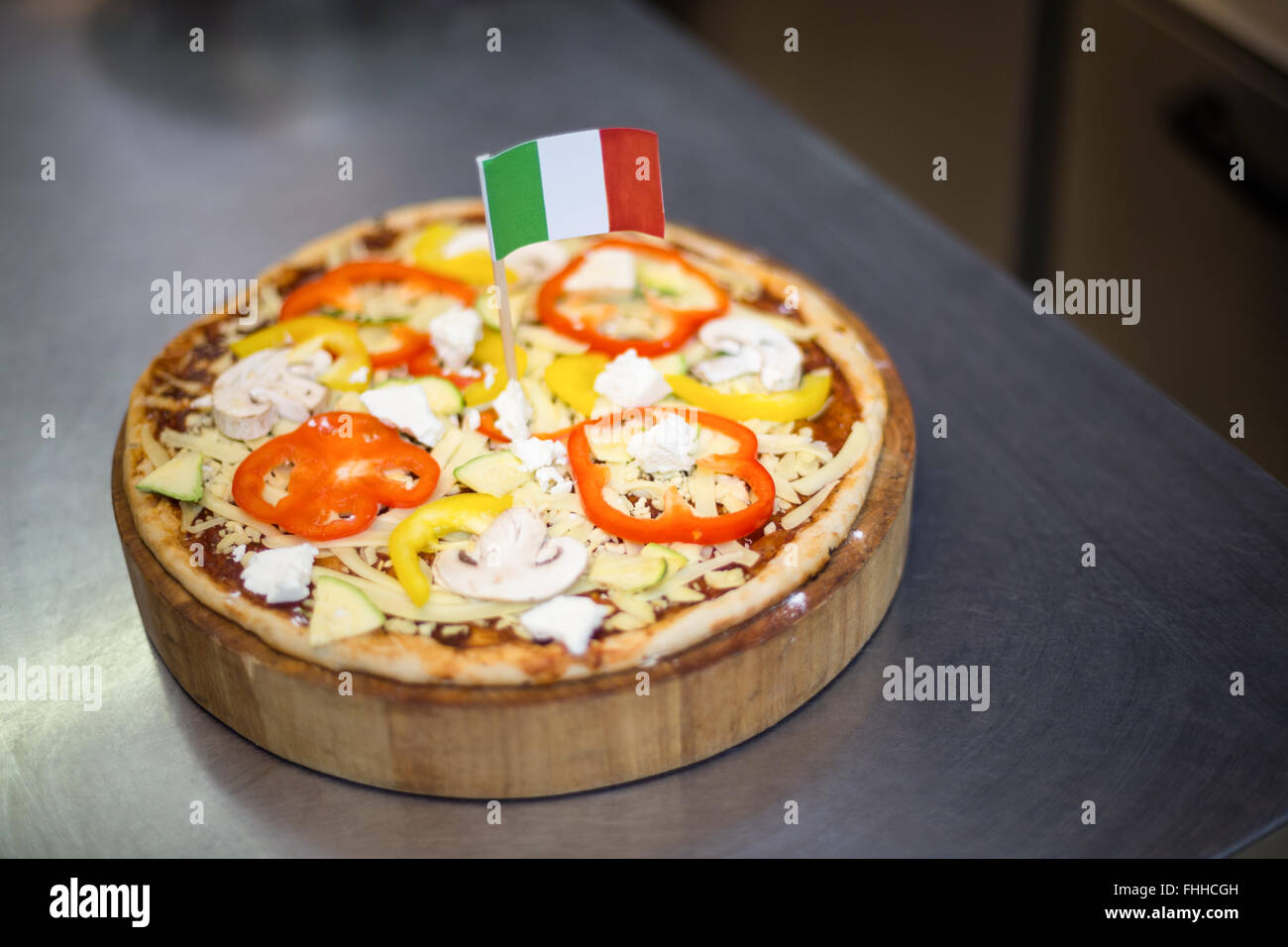 Italian flag pizza hi-res stock photography and images - Alamy