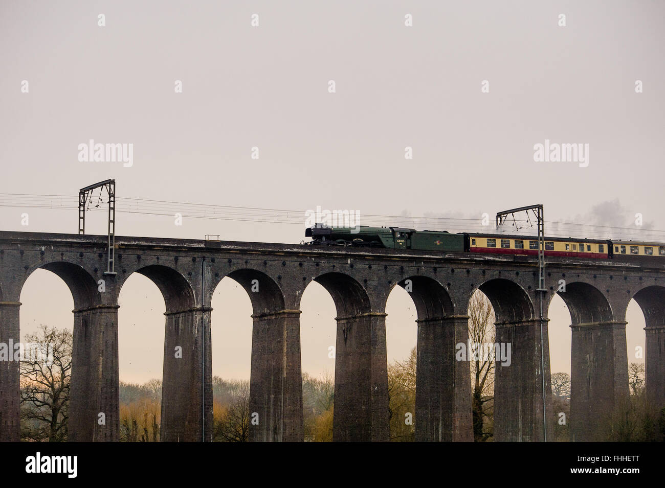 Flying Scotsman Steam Train East High Resolution Stock Photography and ...