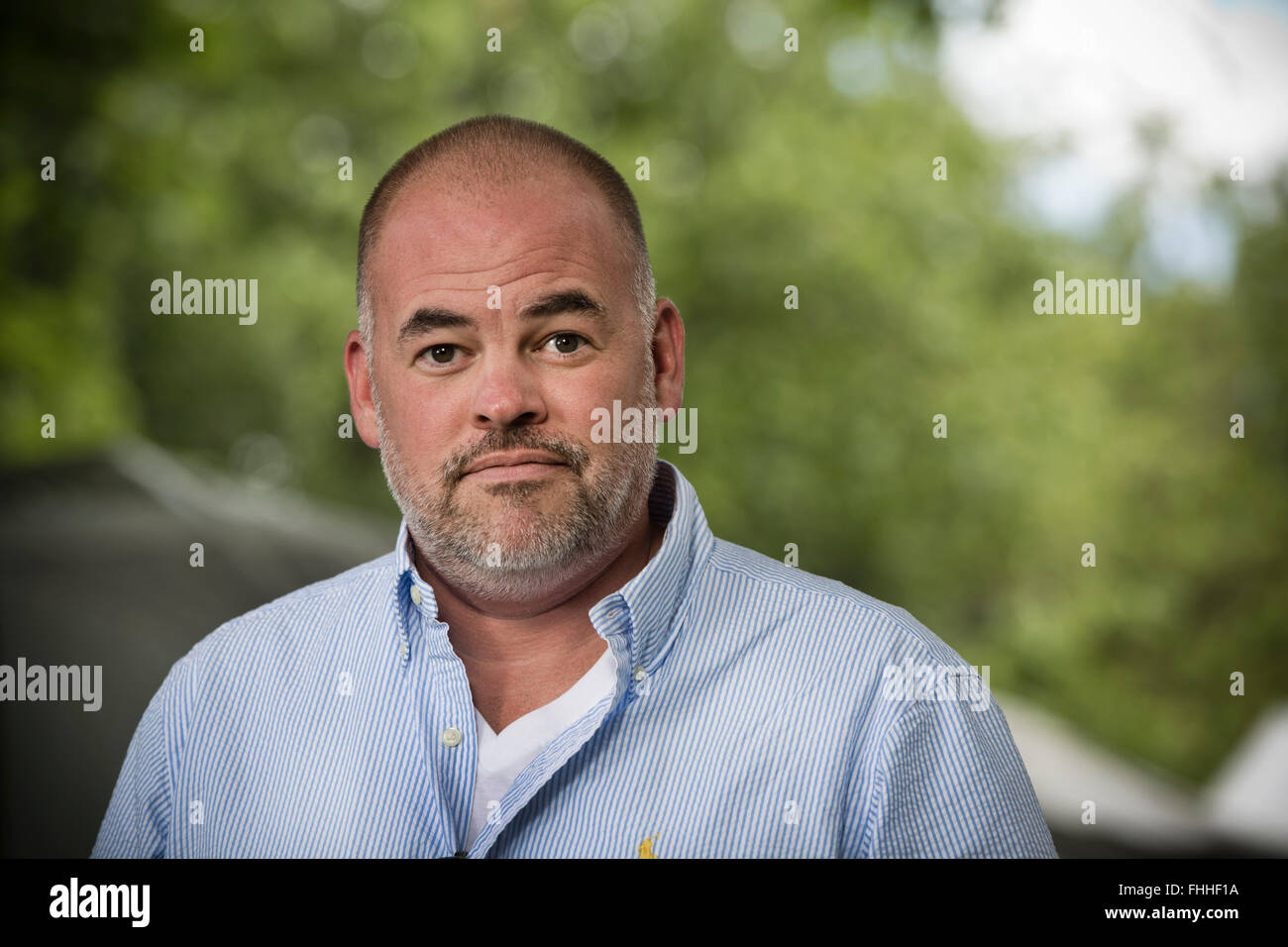 Acclaimed American writer of child fiction, Matthew Quick, pictured at ...