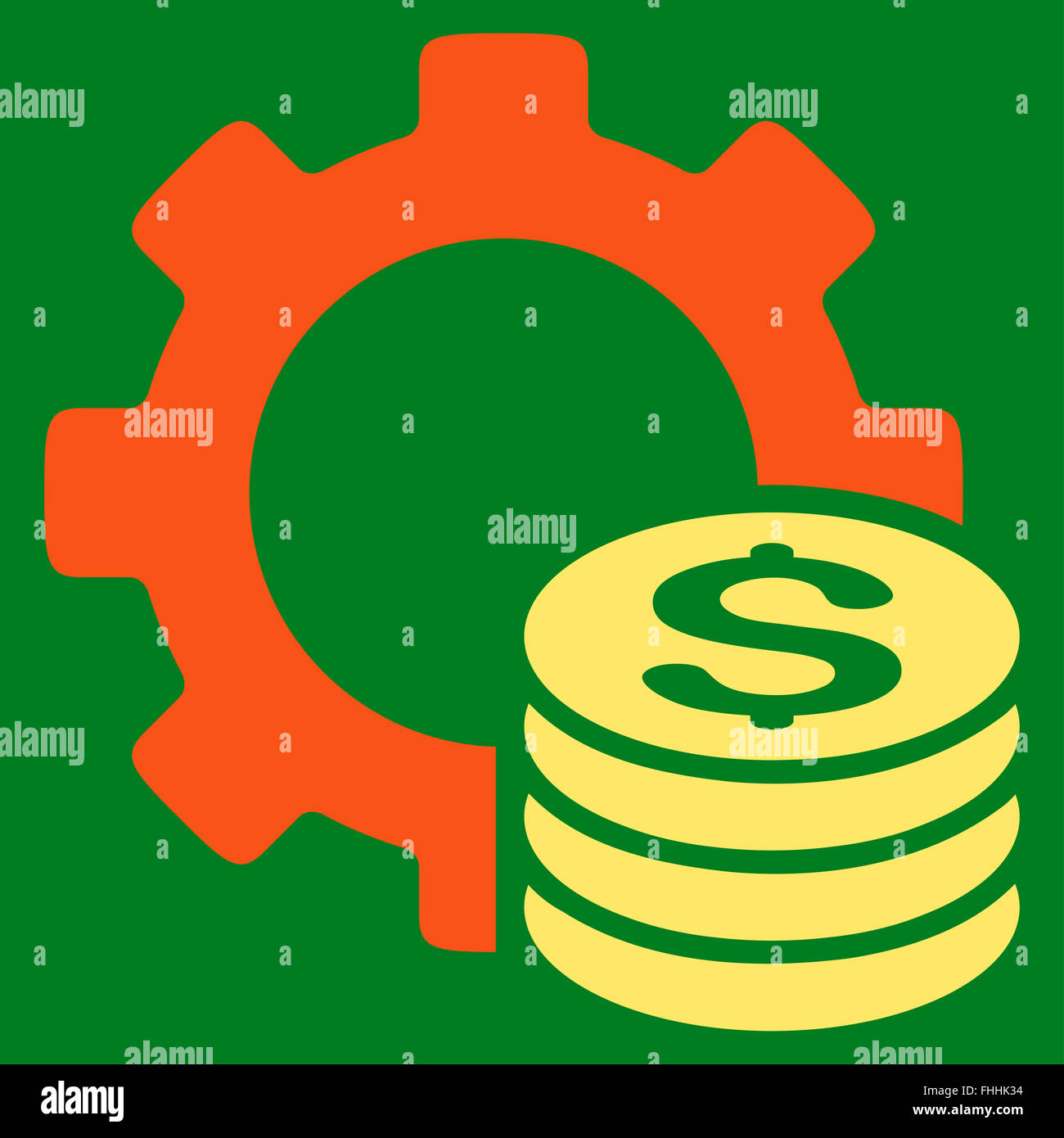 Development Cost Flat Icon Stock Photo - Alamy