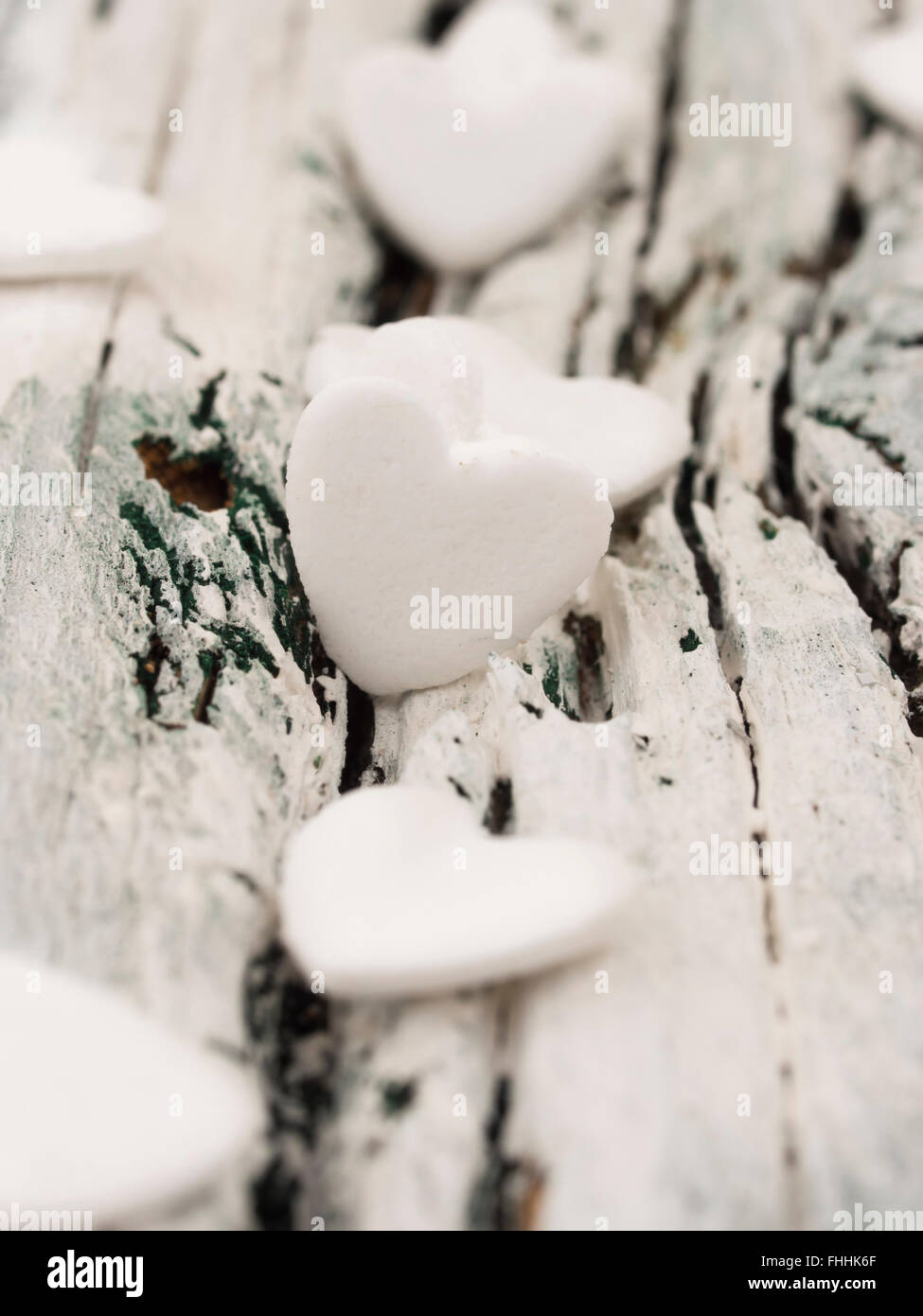 Hearts white hi-res stock photography and images - Alamy