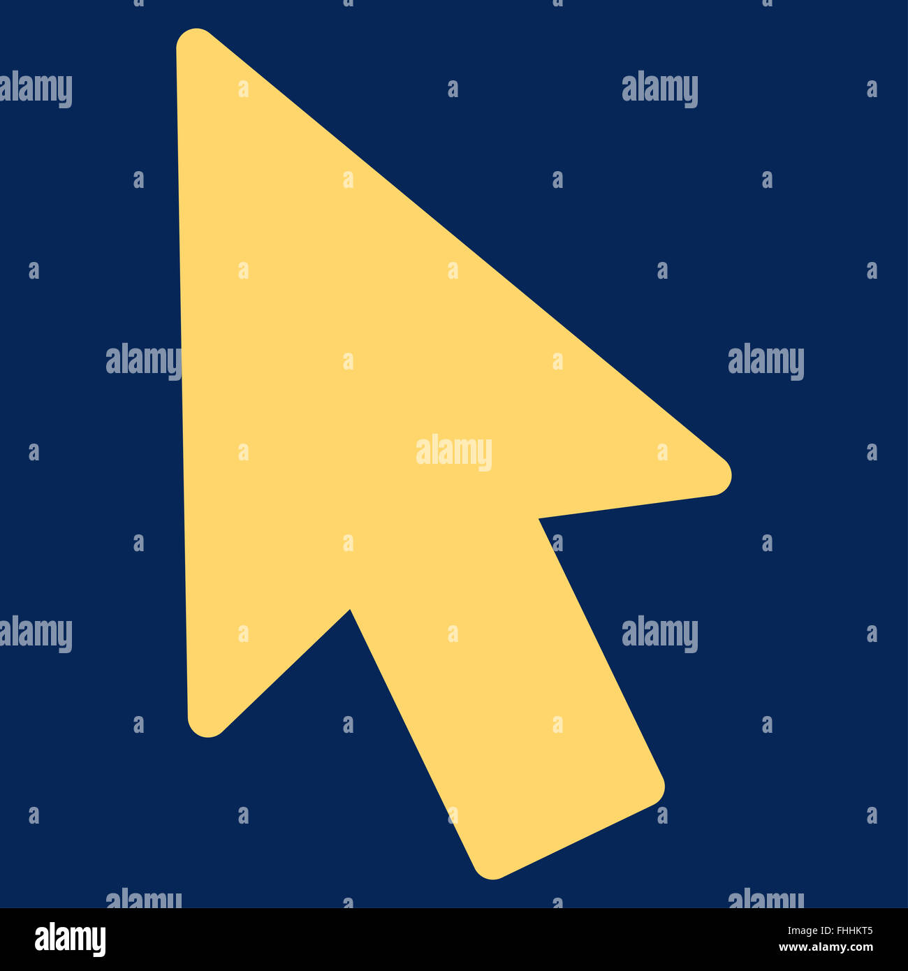 Mouse pointer icon Stock Photo - Alamy