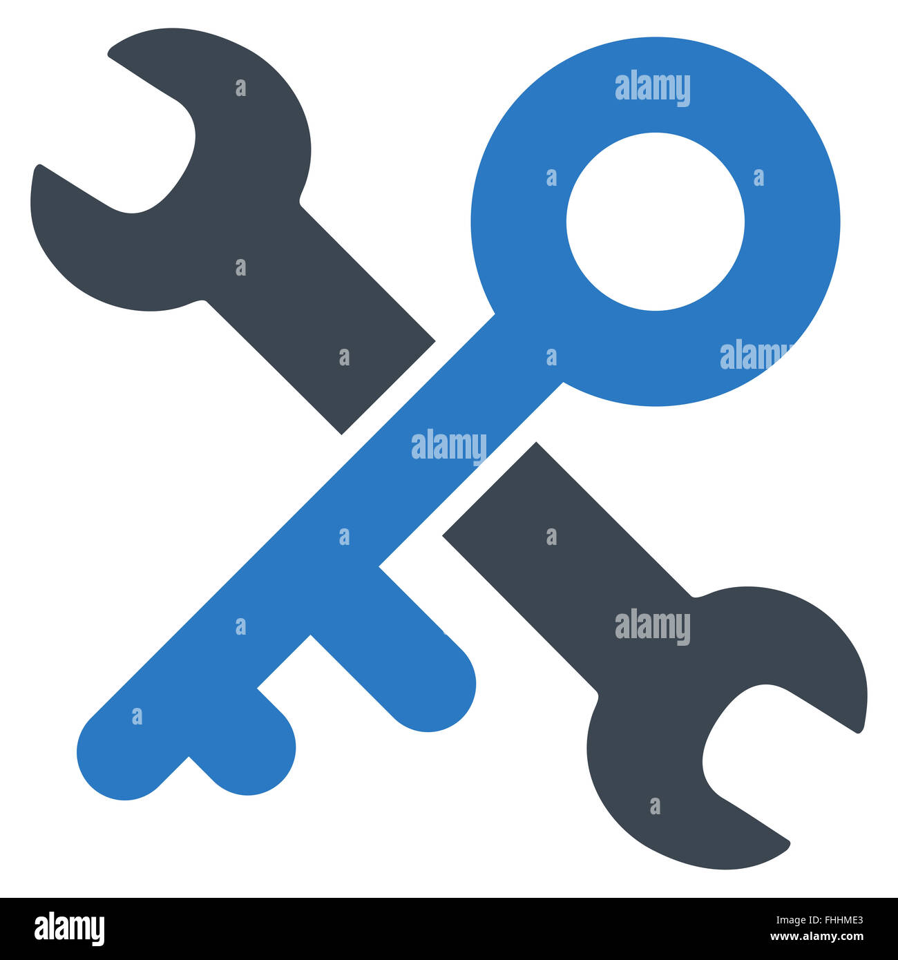 Key Tools Icon Stock Photo - Alamy