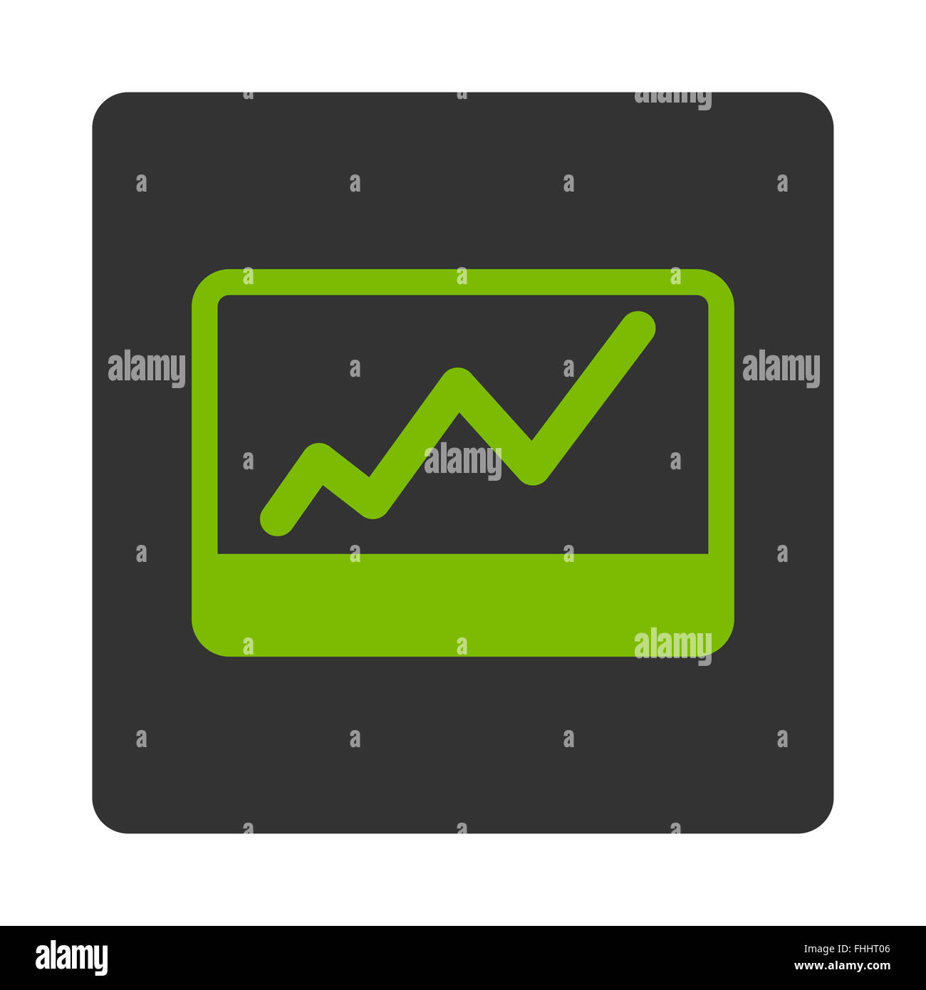 Stock Market icon Stock Photo - Alamy
