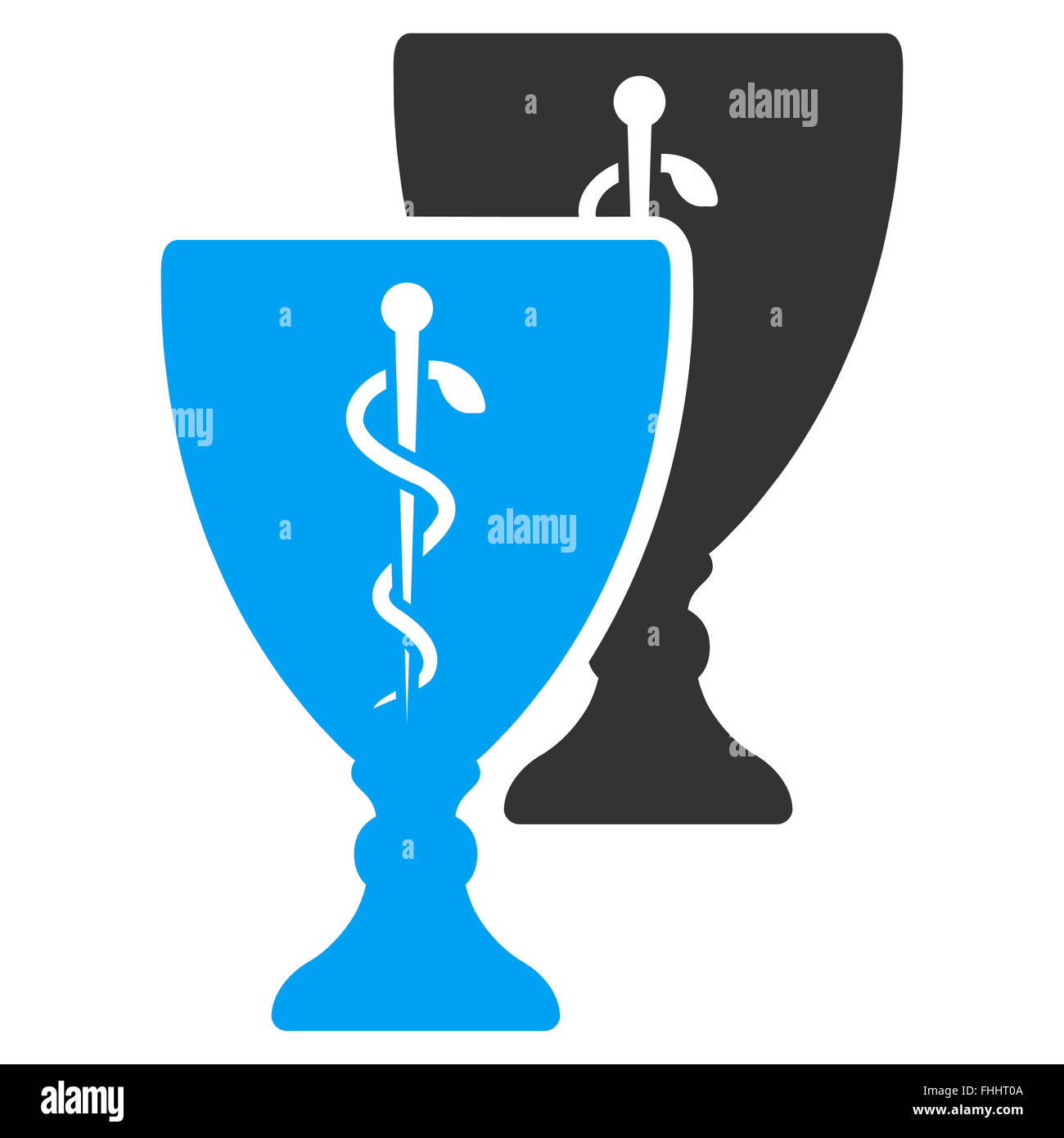 Medical Cups Icon Stock Photo - Alamy