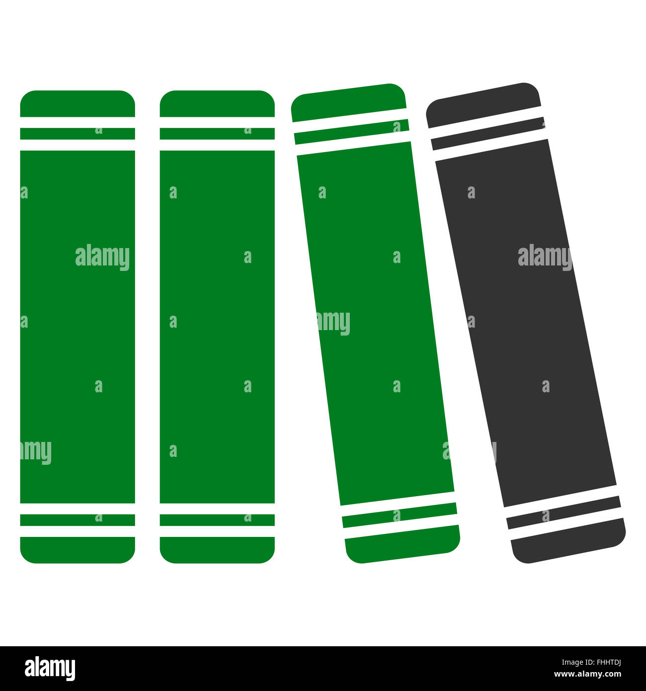 Library Books Icon Stock Photo - Alamy