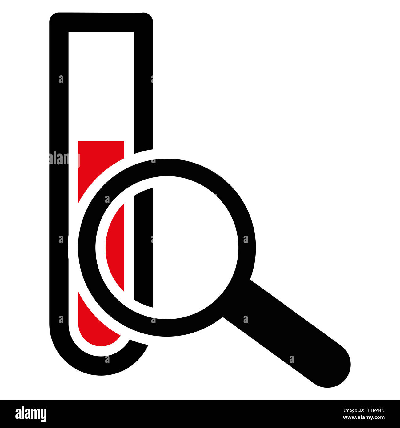 Chemical Test Icon Stock Photo - Alamy