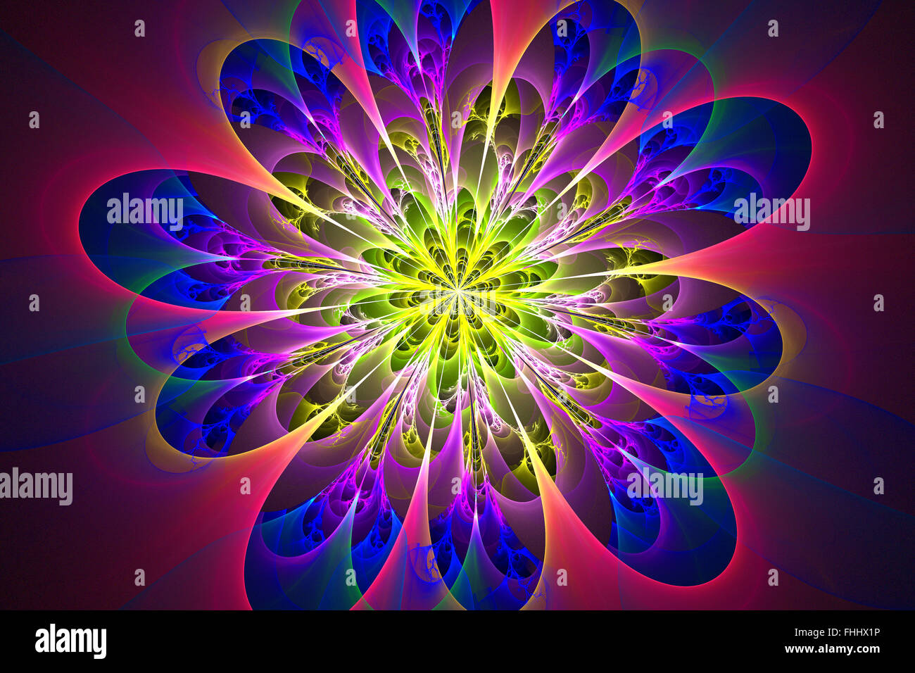Abstract fractal fantasy pattern and shapes.Fractal artwork for ...