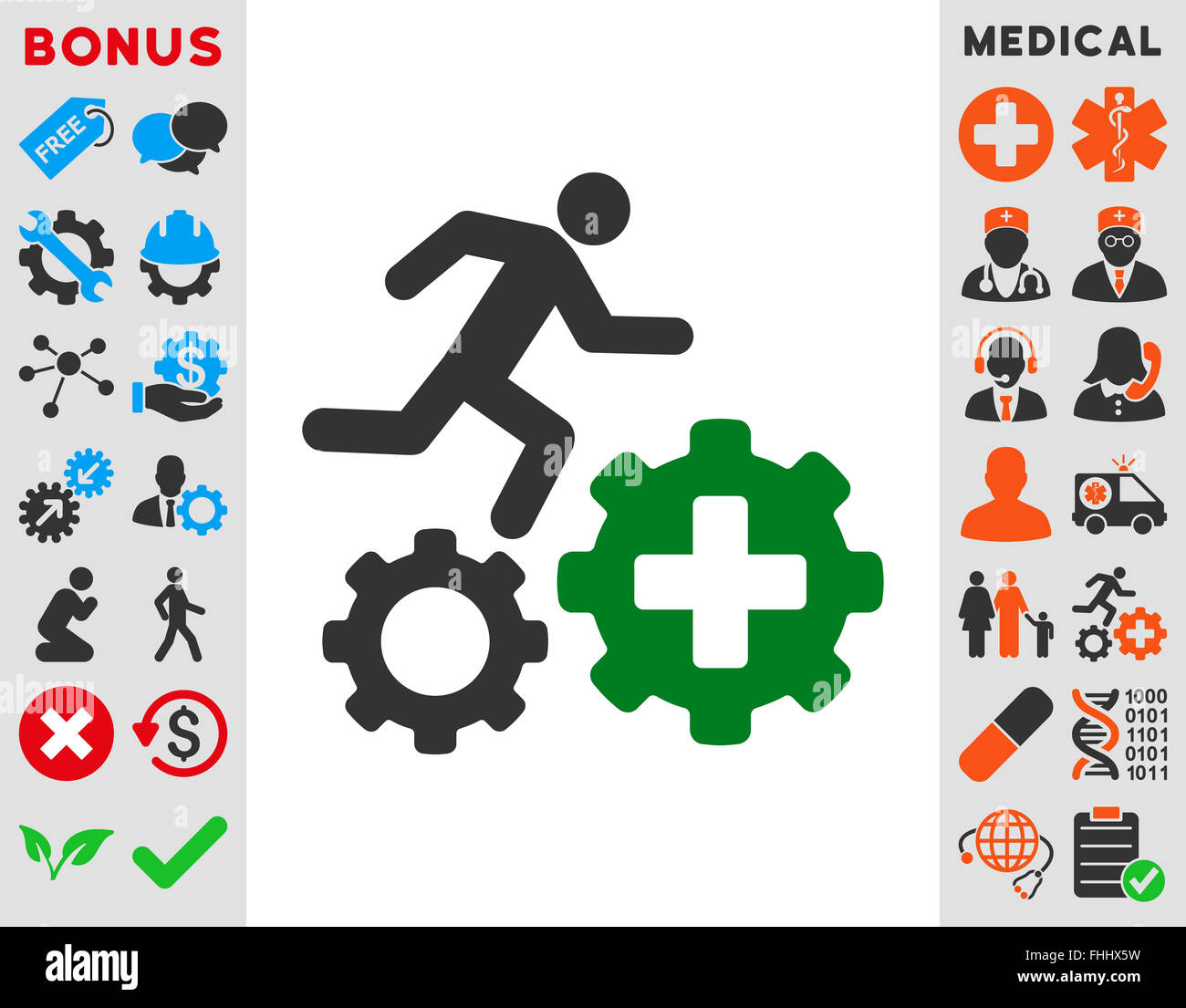 Treatment Process Icon Stock Photo - Alamy