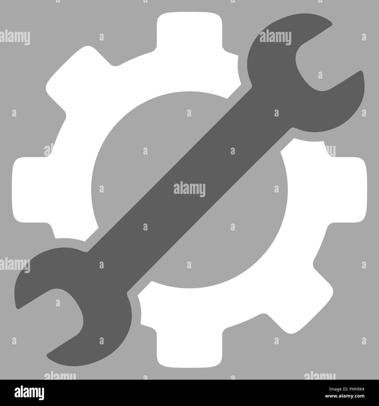 Service Tools Icon Stock Photo - Alamy