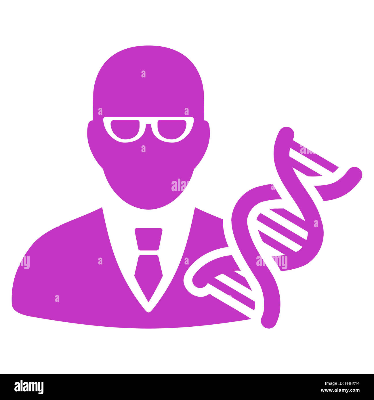 Genetic Engineer Icon Stock Photo - Alamy