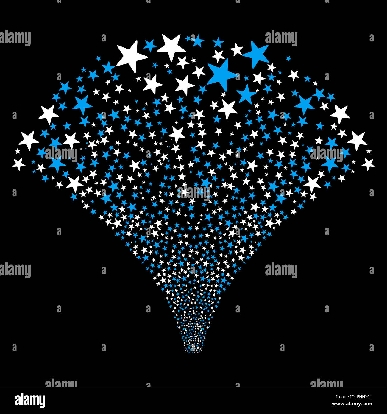 Star Fountain Salute Stock Photo - Alamy