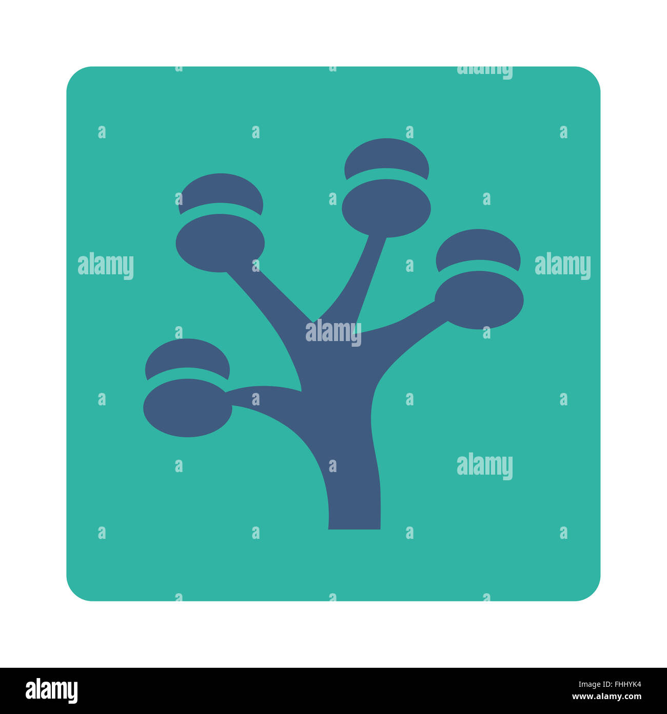 Money Tree Icon Stock Photo - Alamy