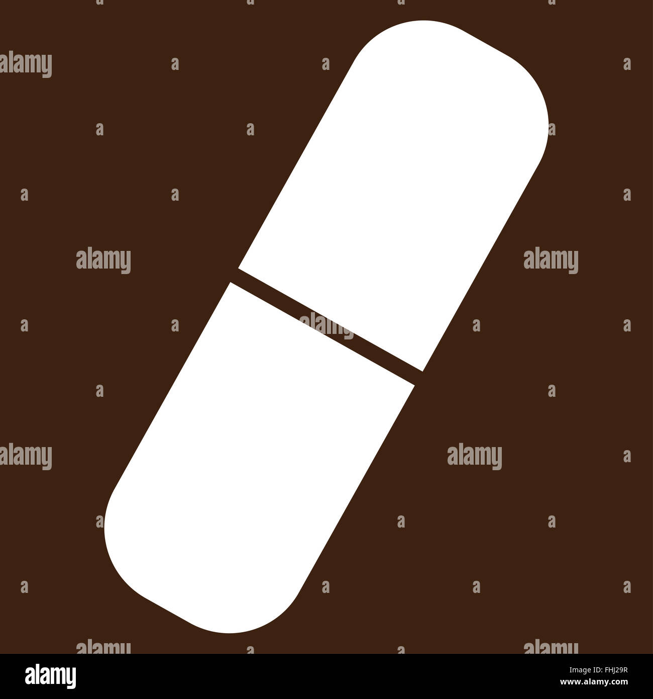Capsule Vector Icon Stock Photo - Alamy