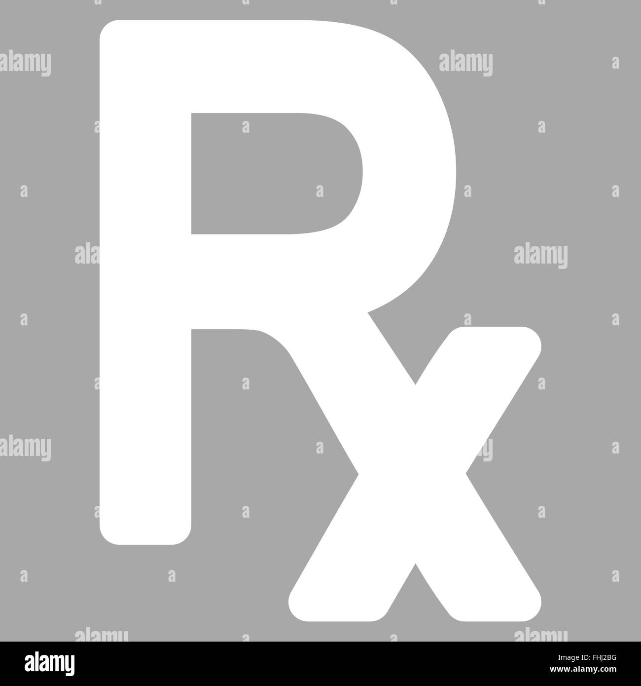 Prescription Symbol Icon Stock Photo - Alamy