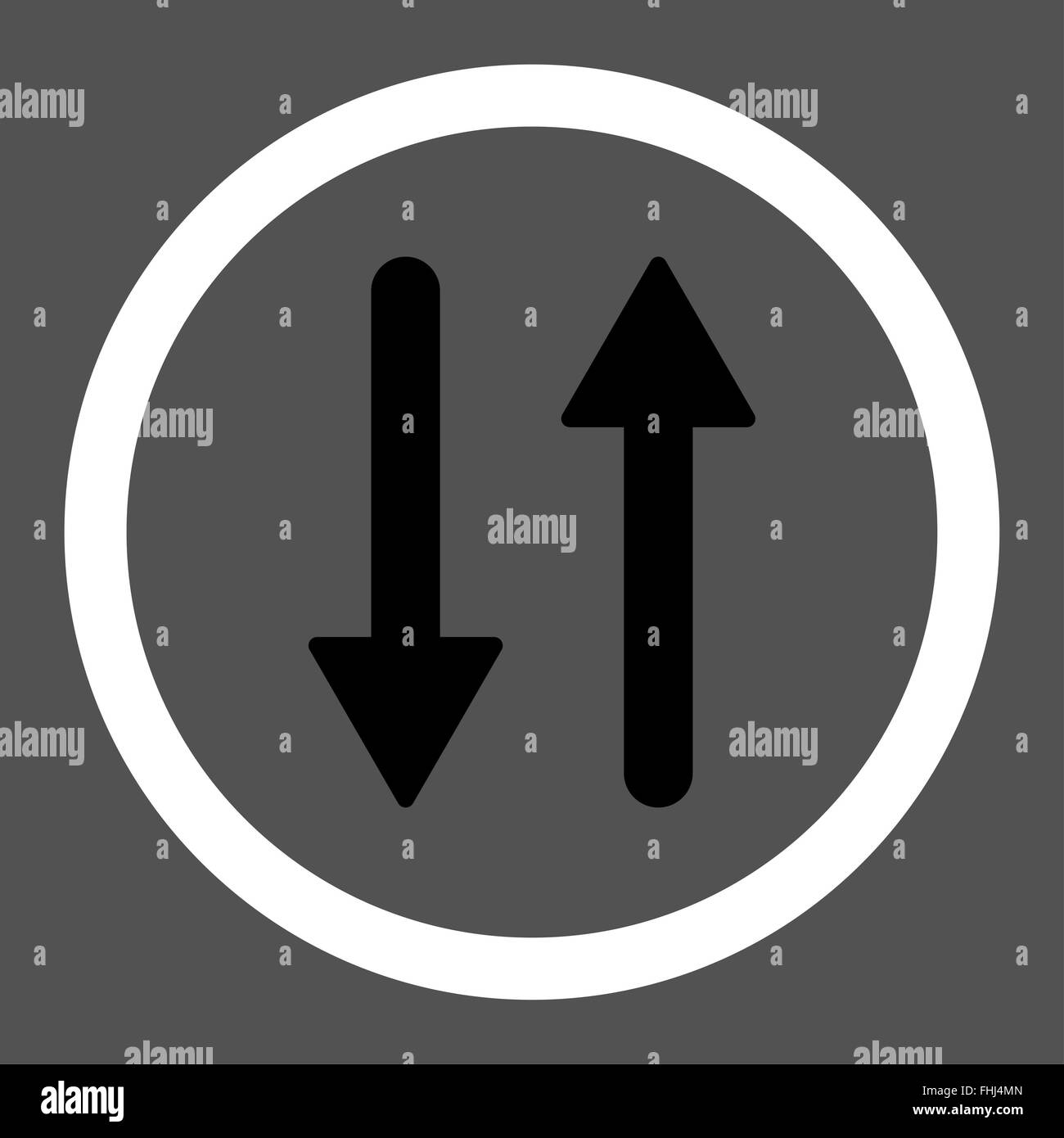 Flipping arrows Black and White Stock Photos & Images - Alamy