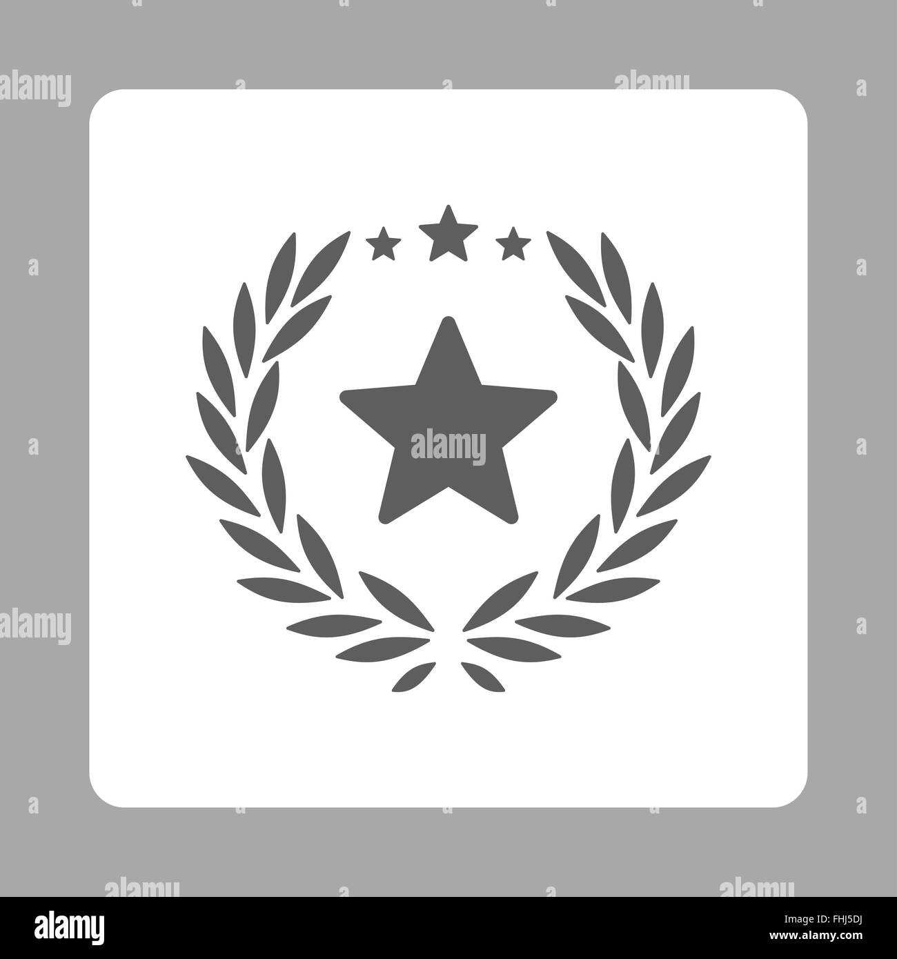 Proud icon from Award Buttons OverColor Set Stock Photo - Alamy