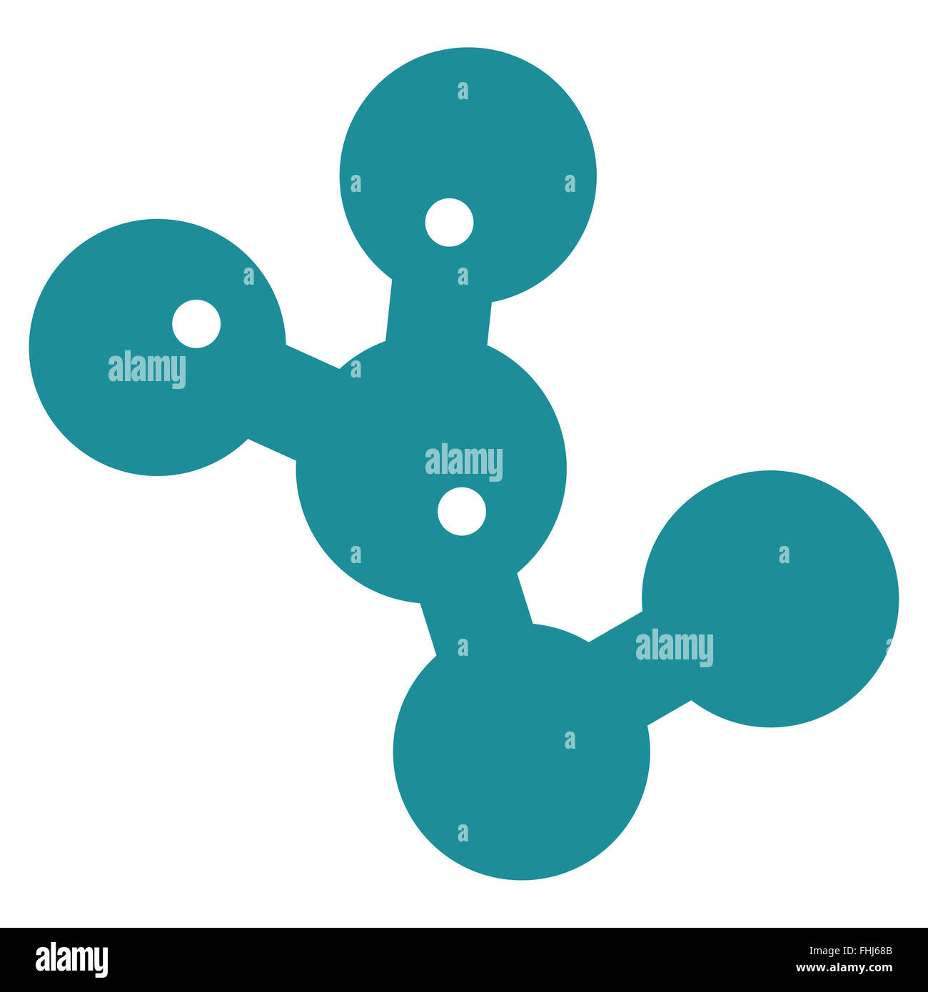 Microbes Colony Icon Stock Photo - Alamy