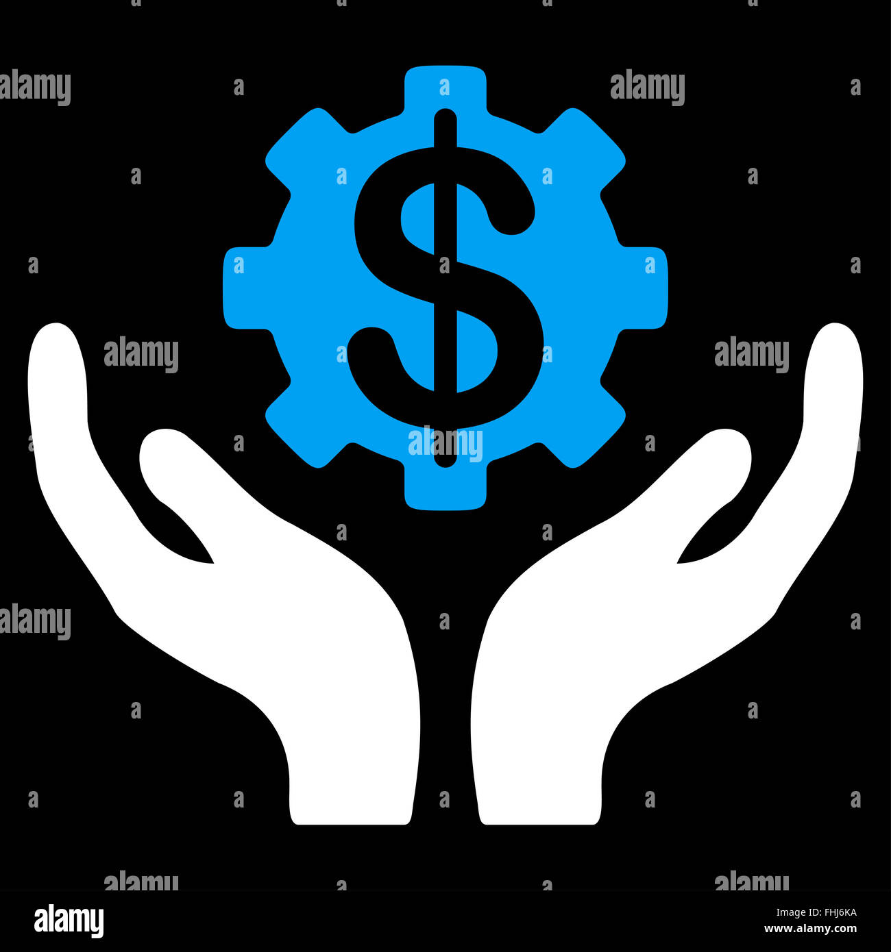 Maintenance Price Icon Stock Photo - Alamy