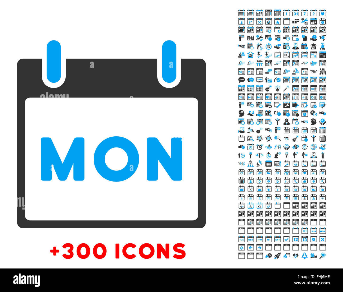 Monday diary page 2017 hi-res stock photography and images - Alamy