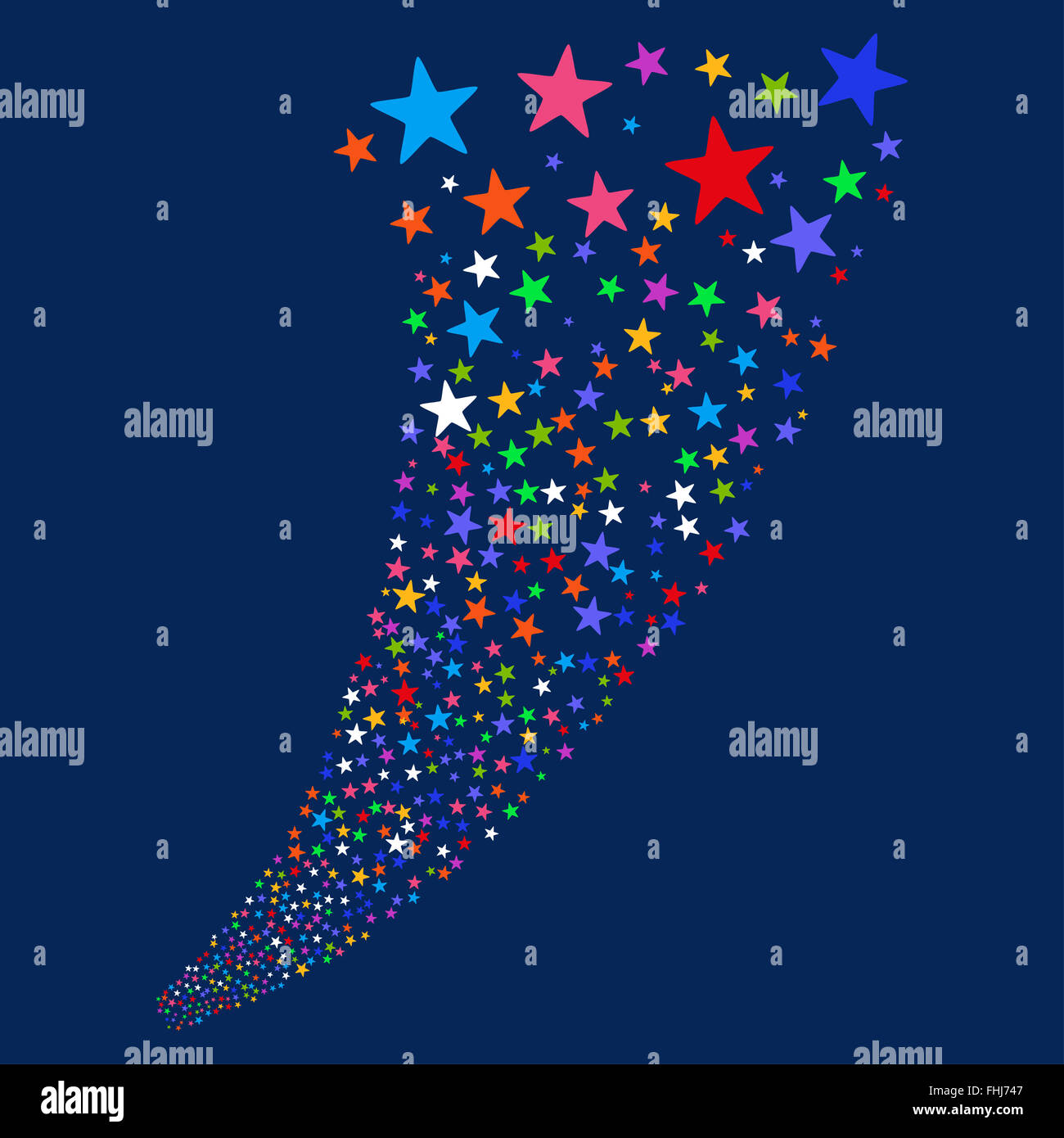 Star Salute Fountain Stock Photo - Alamy