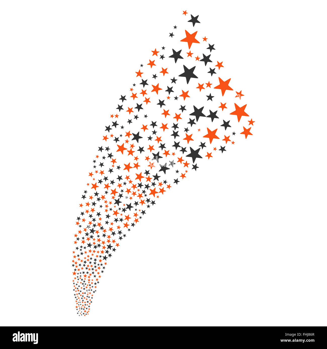 Pyrotechnic Star Fireworks Stream Stock Photo - Alamy