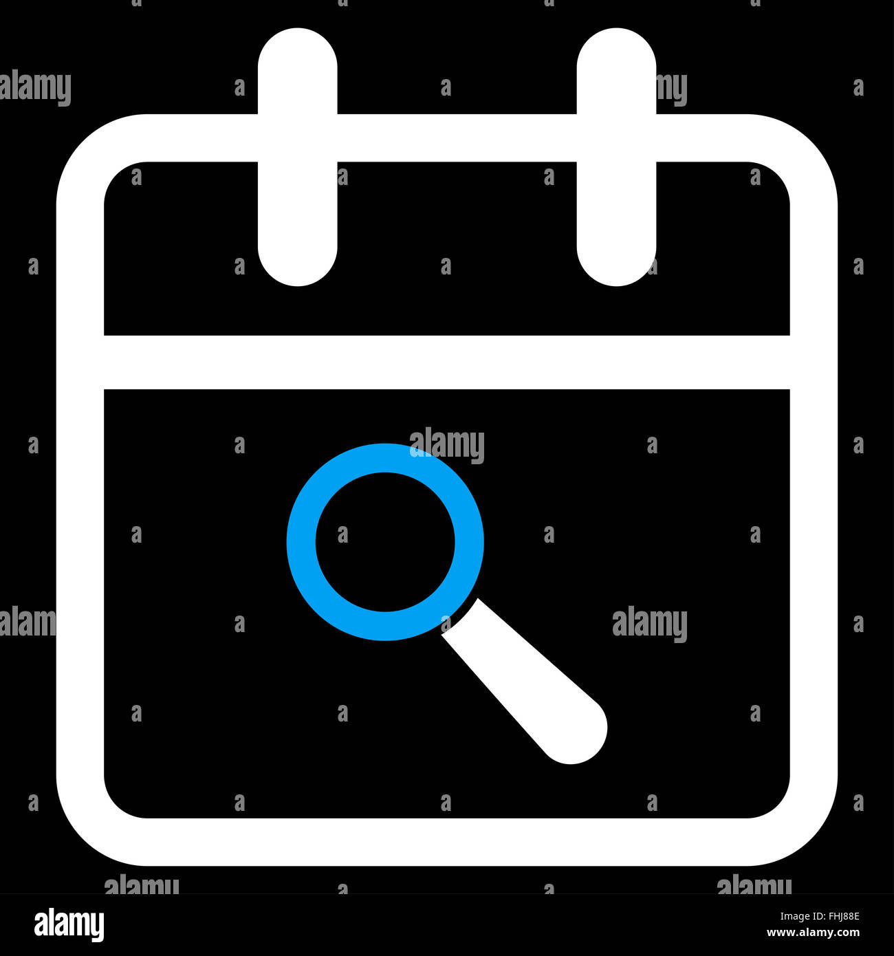 Audit Date Icon Stock Photo - Alamy