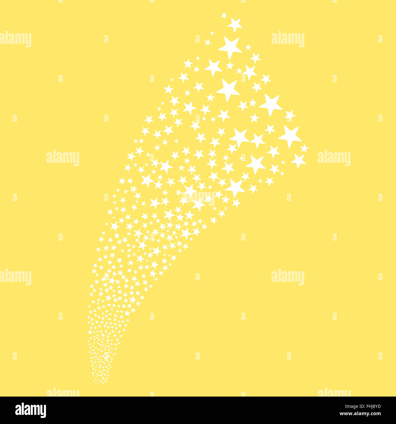 Pyrotechnic Star Fireworks Stream Stock Photo - Alamy