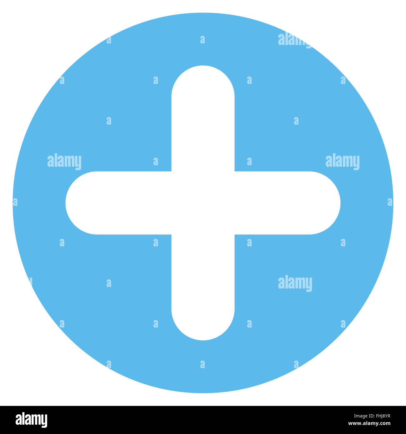 Create flat blue color icon Stock Photo - Alamy
