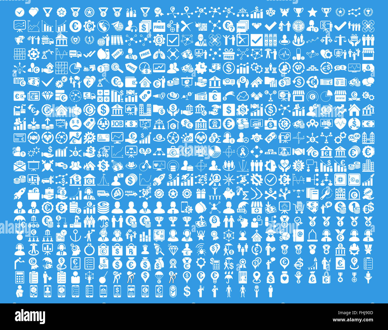Application Toolbar Icons Stock Photo - Alamy