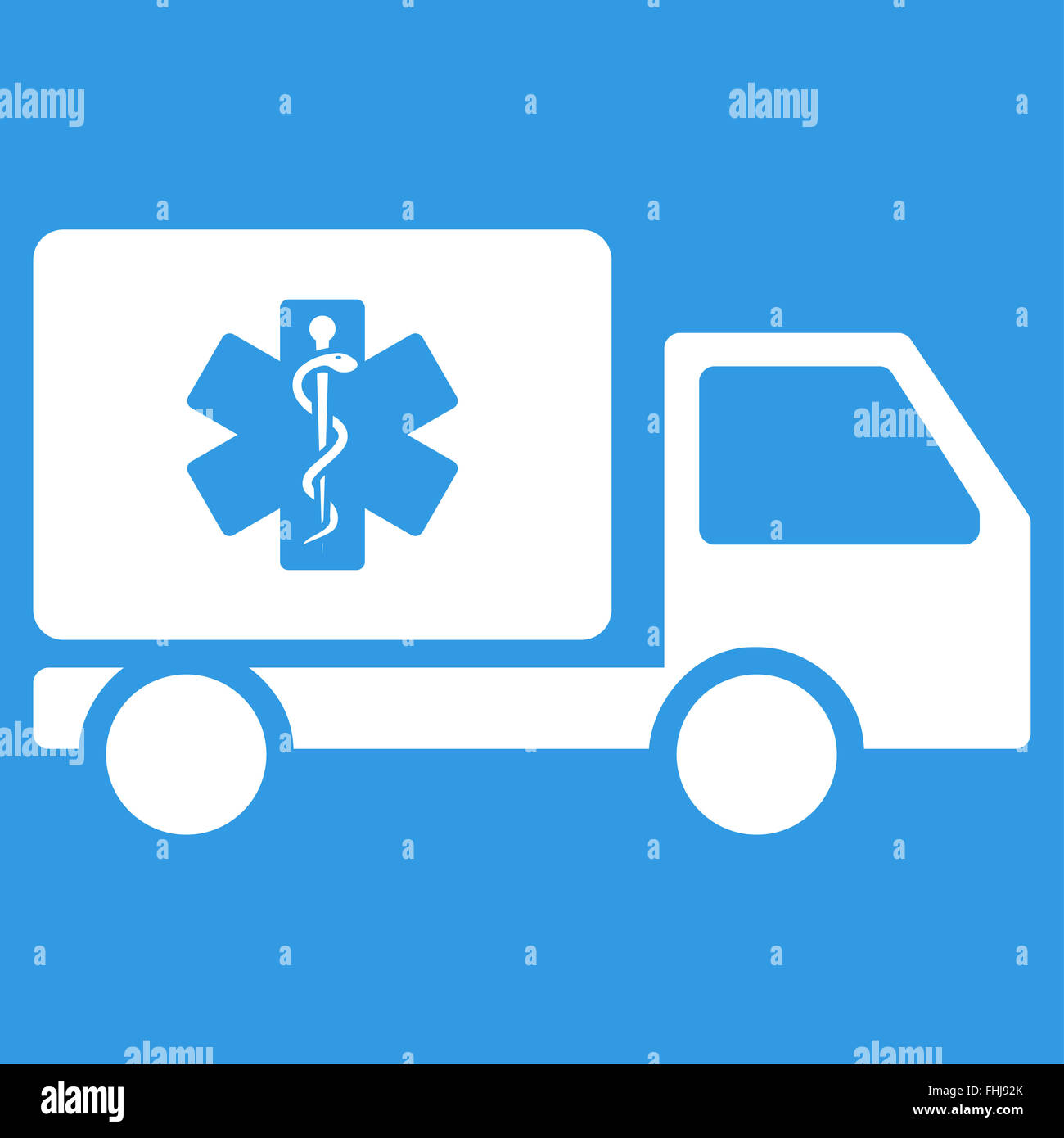 Medical Shipment Icon Stock Photo - Alamy