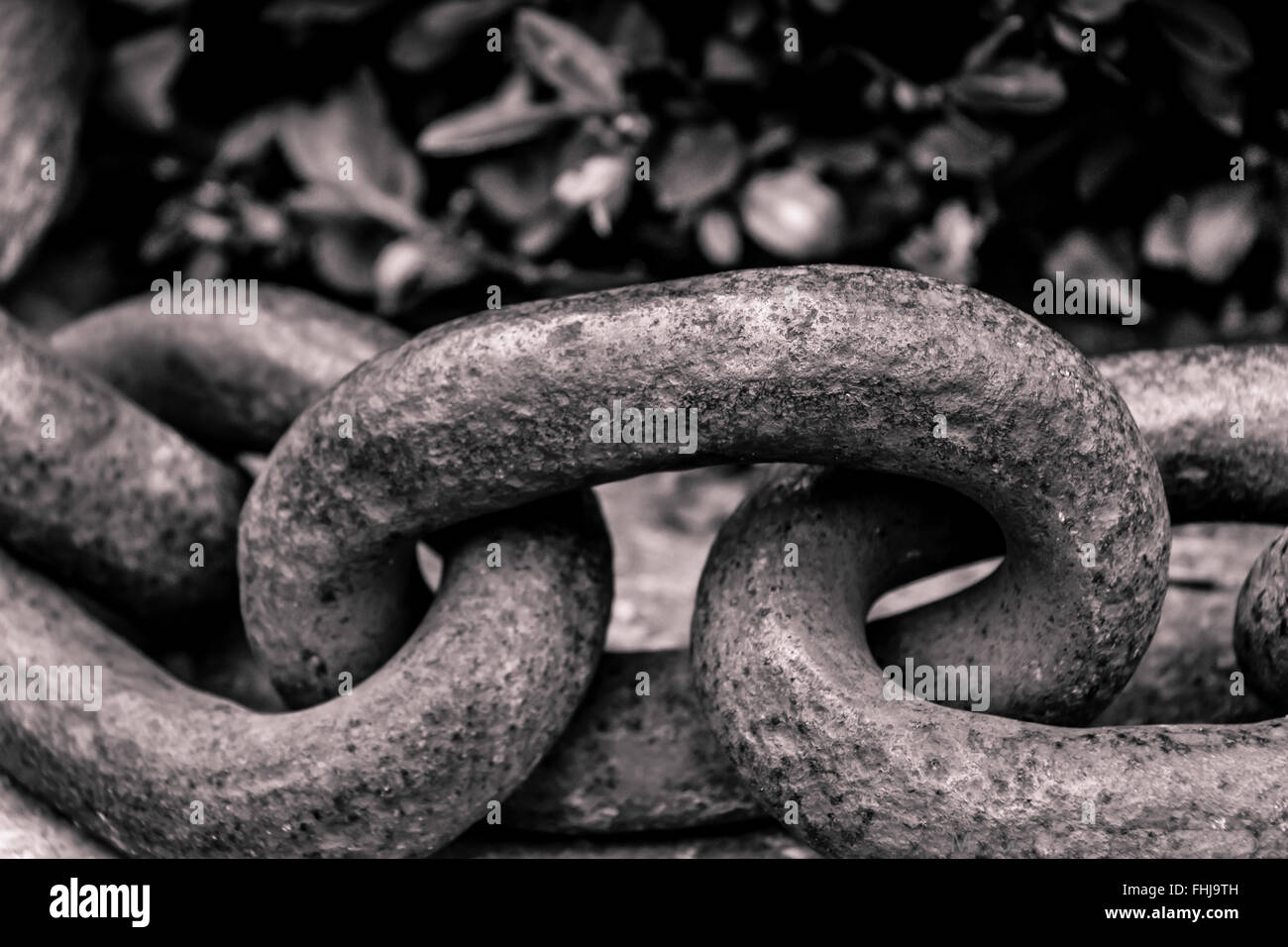 Old chain close up Stock Photo - Alamy