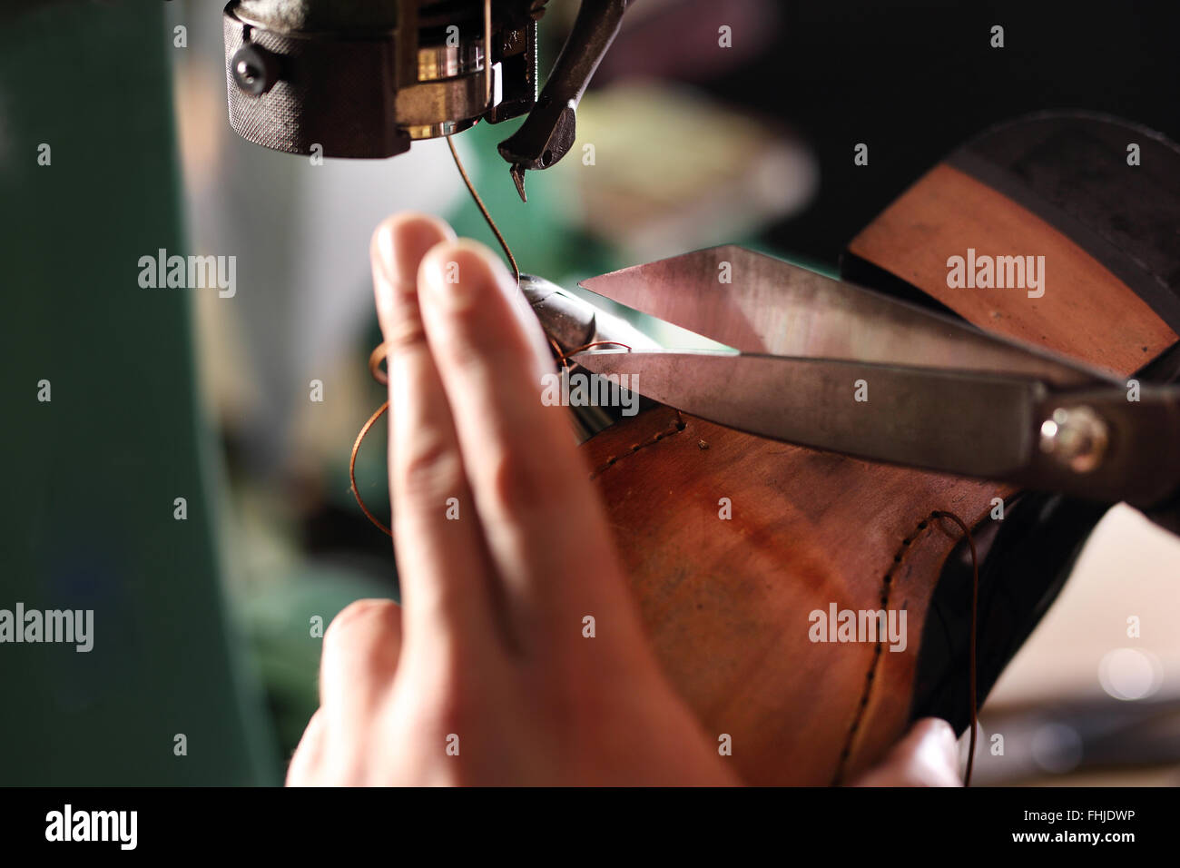 Shoes sewing machine hi-res stock photography and images - Alamy