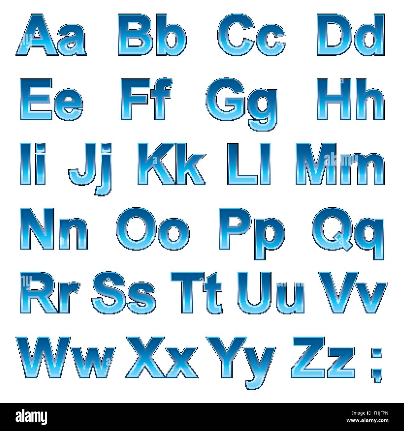 Letter gold 3d 3d fonts 3d letter hi-res stock photography and images ...