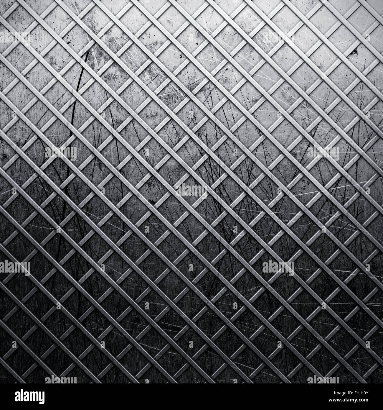Old metal gate covered with geometric pattern Stock Photo - Alamy