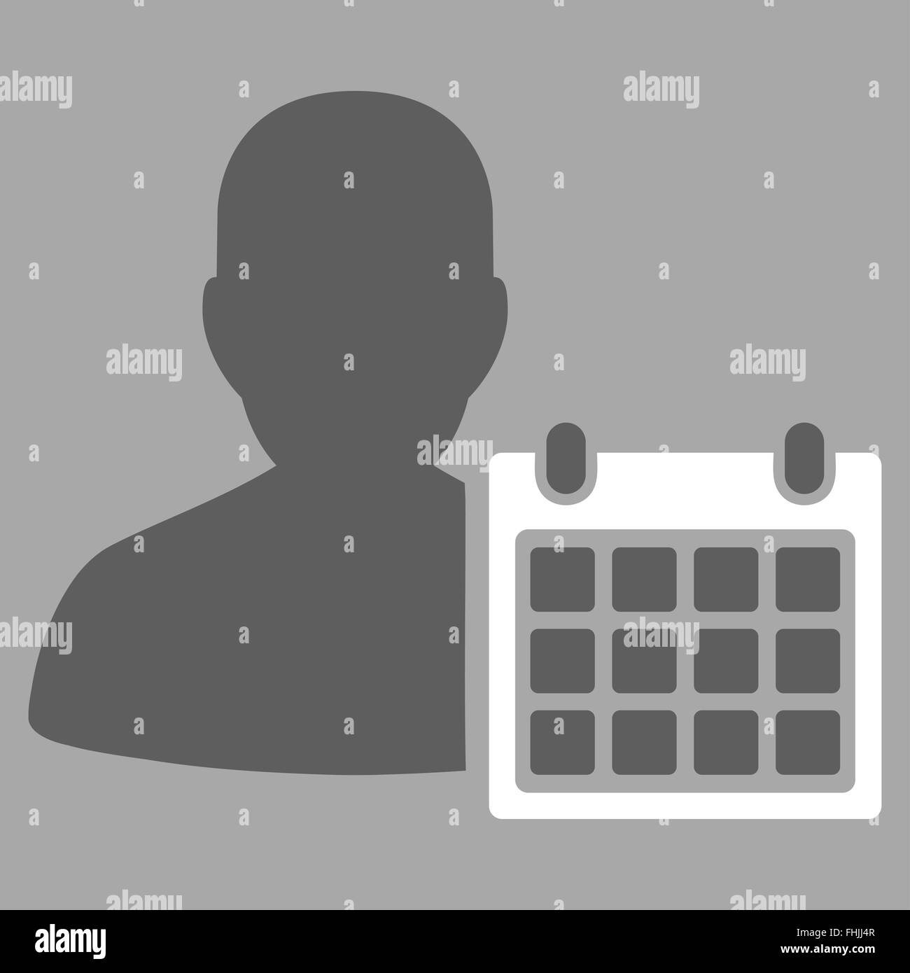 Patient Calendar Icon Stock Photo - Alamy