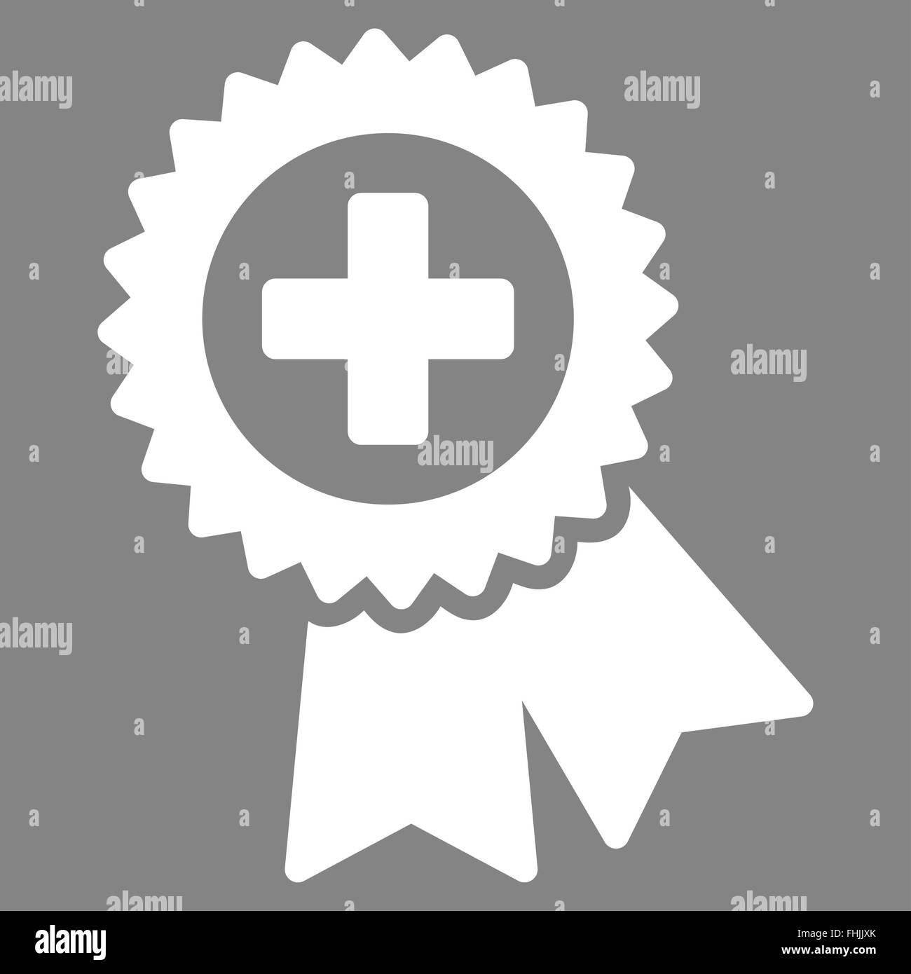 Medical Quality Seal Icon Stock Photo - Alamy