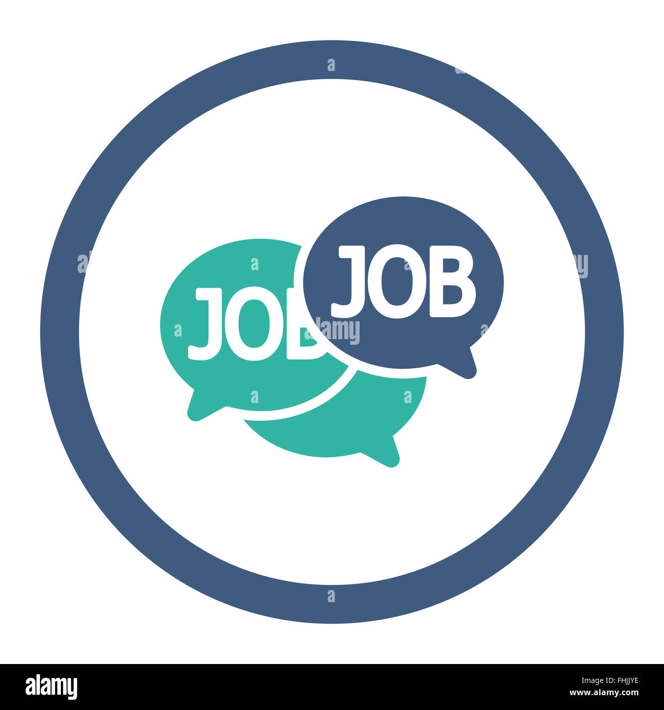 Labor Market icon Stock Photo - Alamy