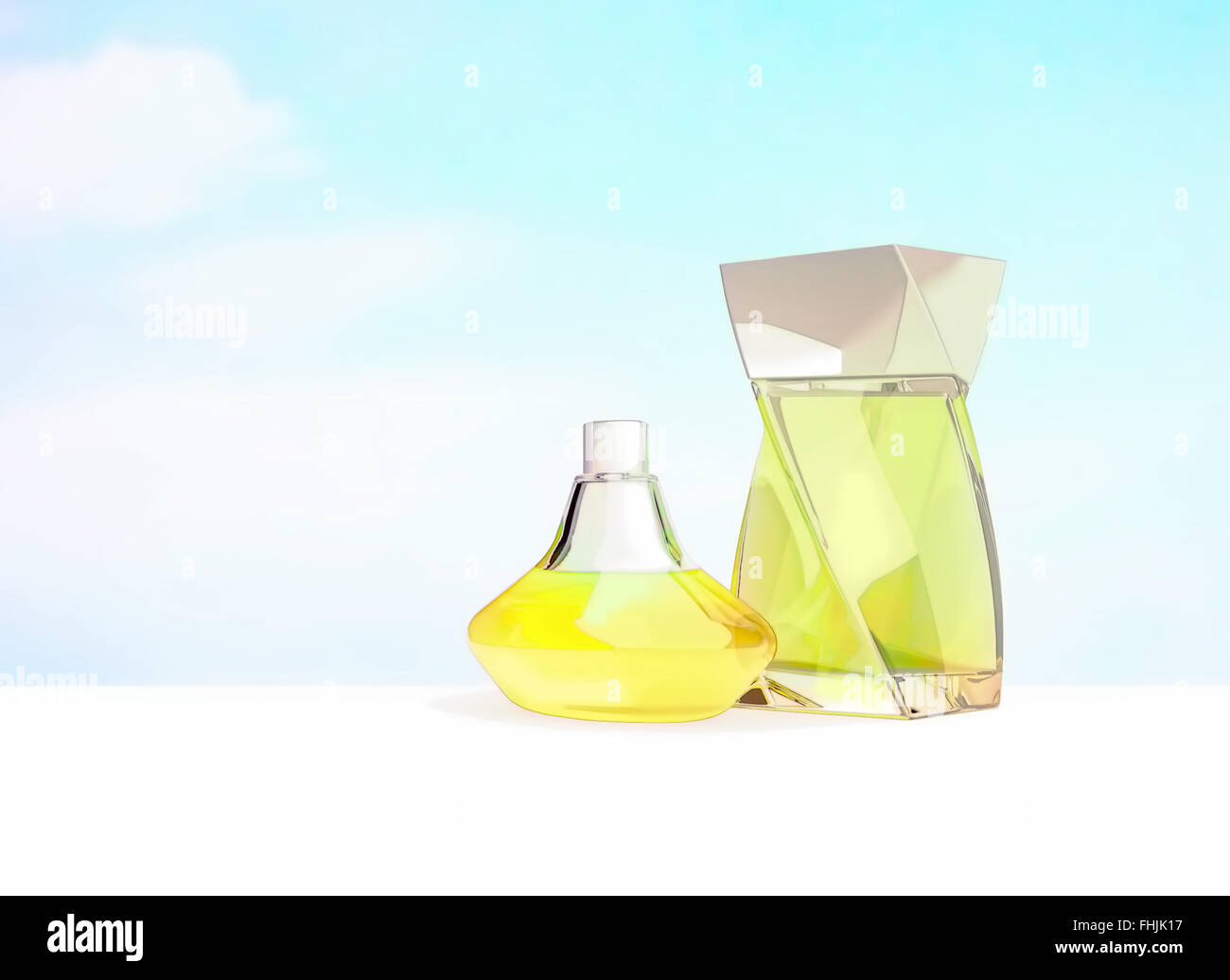 Two perfume bottles hi-res stock photography and images - Alamy