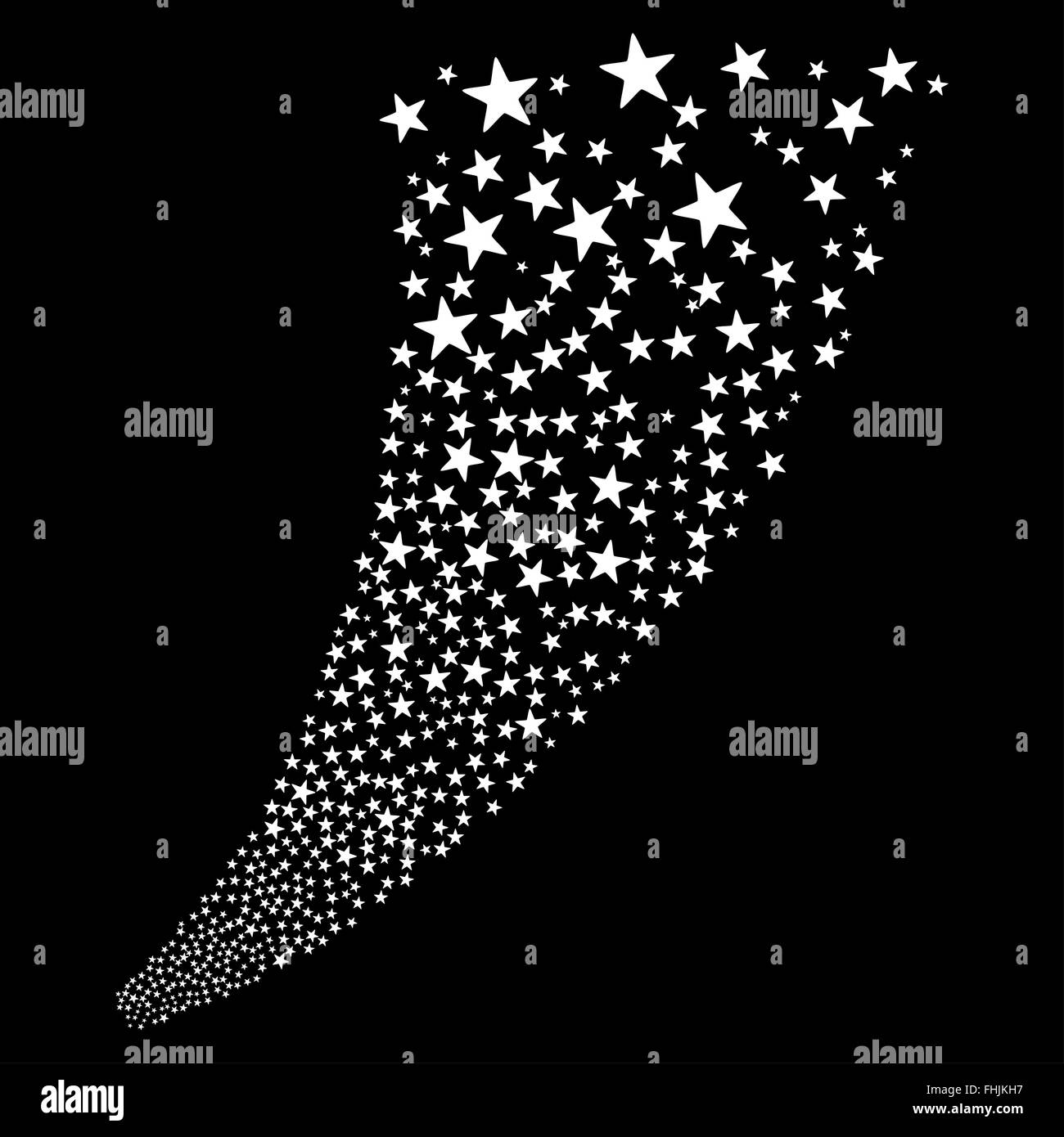 Fireworks Star Stream Stock Photo - Alamy