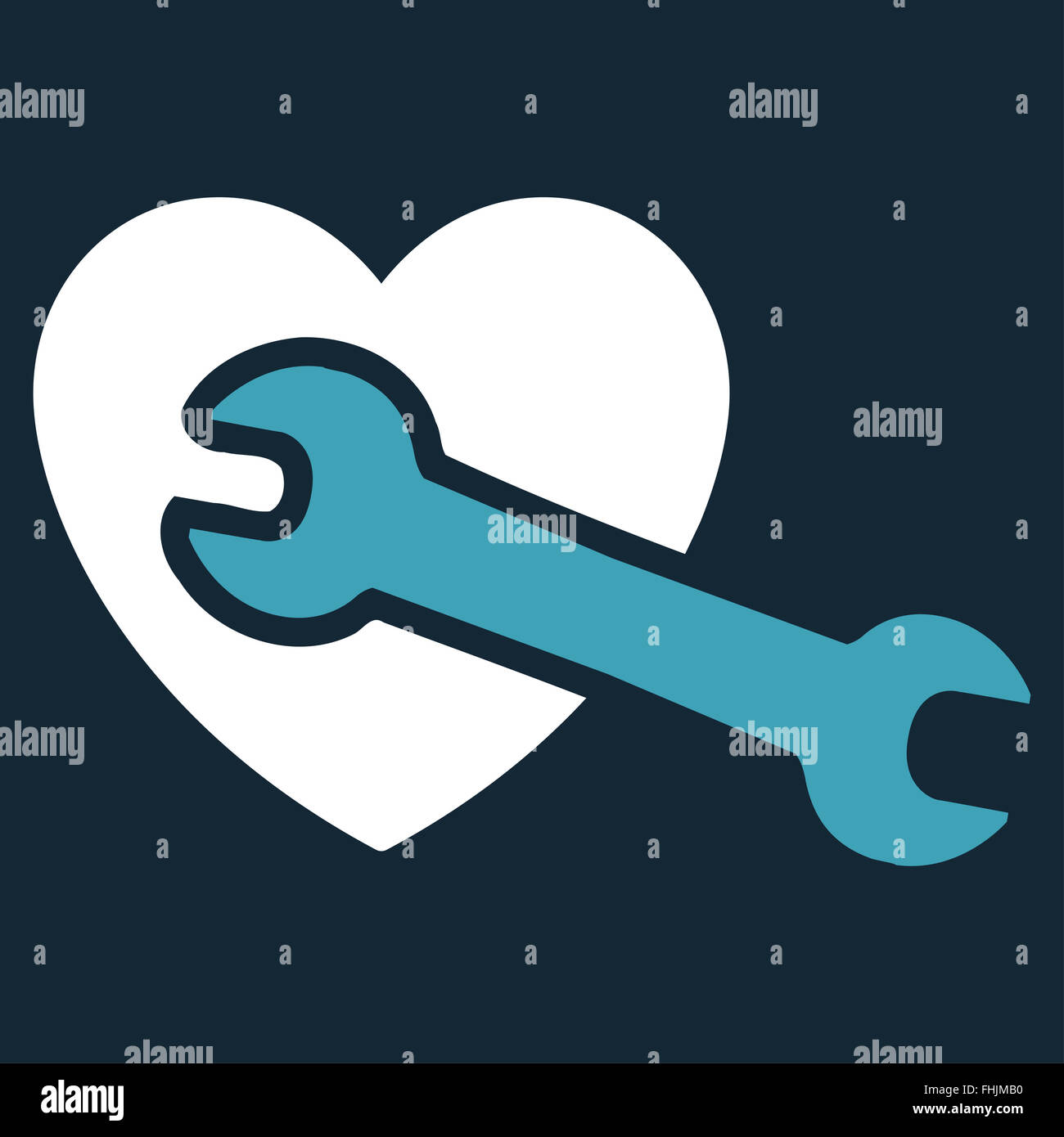 Heart Surgery Icon Stock Photo - Alamy