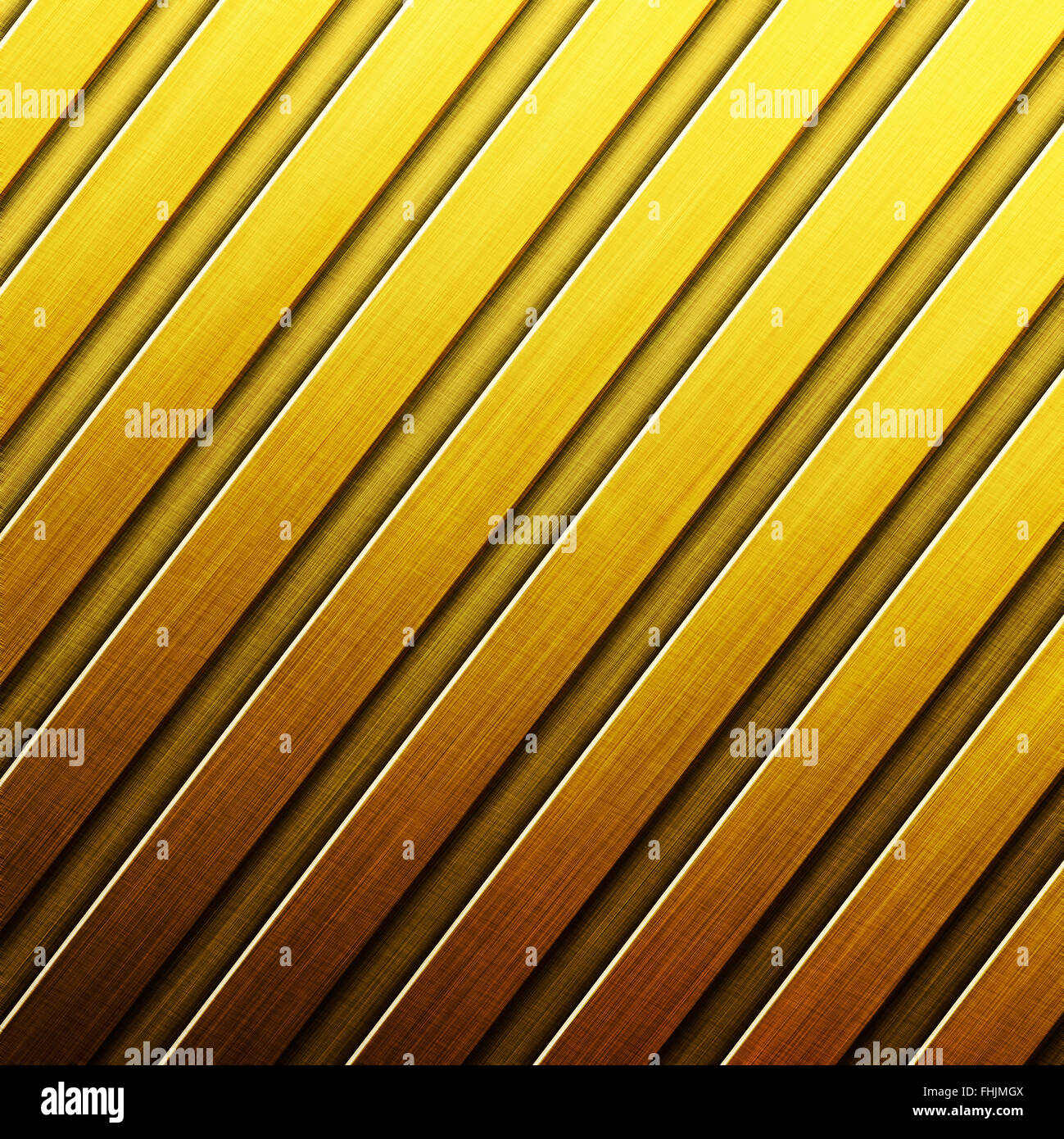 Striped gold metal background for design Stock Photo - Alamy