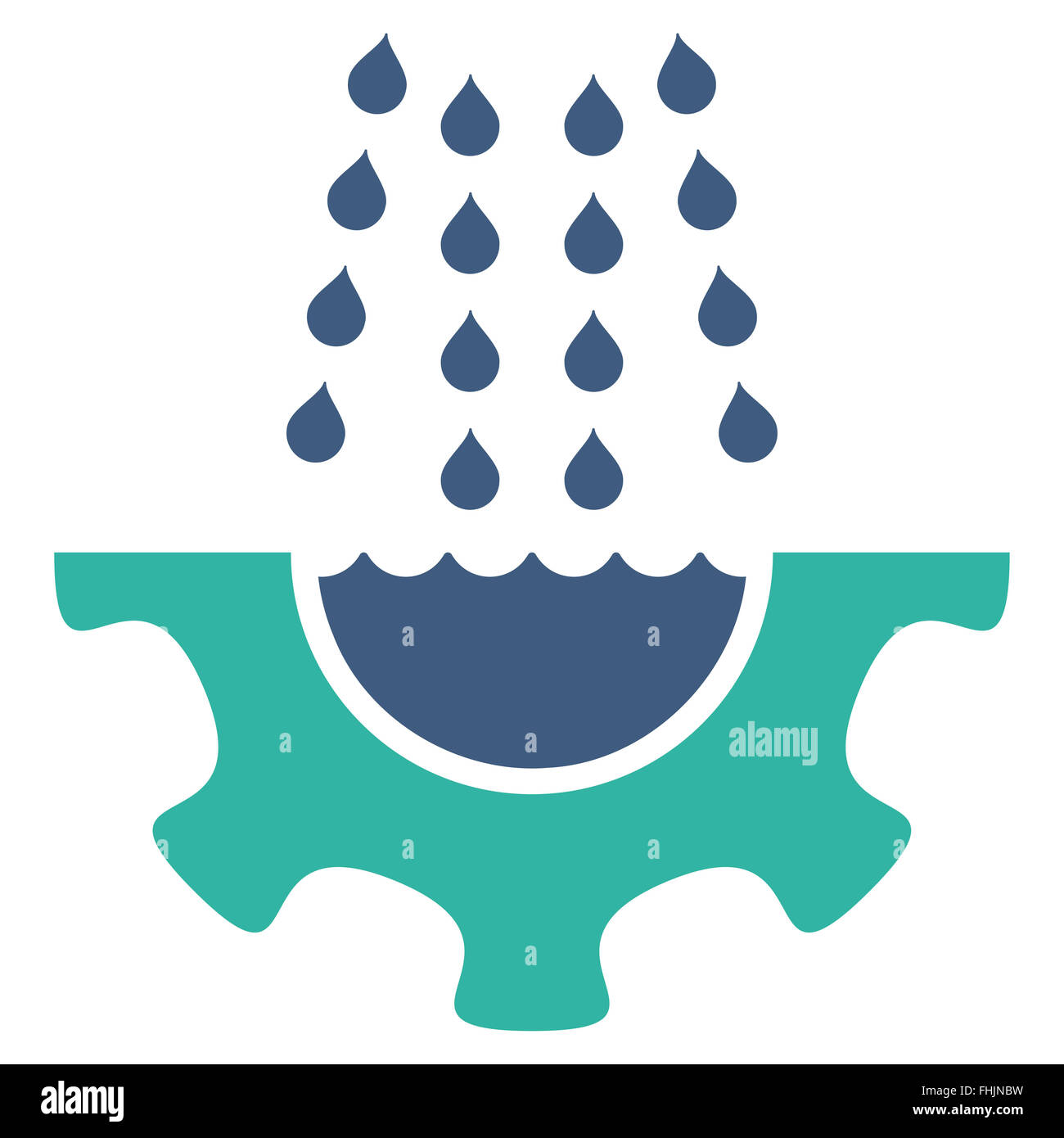 Water Service Icon Stock Photo - Alamy