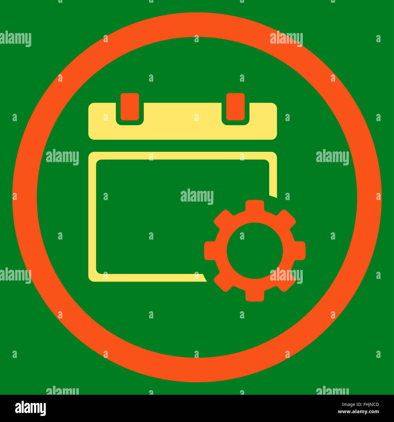 Organizer Configuration Icon Stock Photo - Alamy