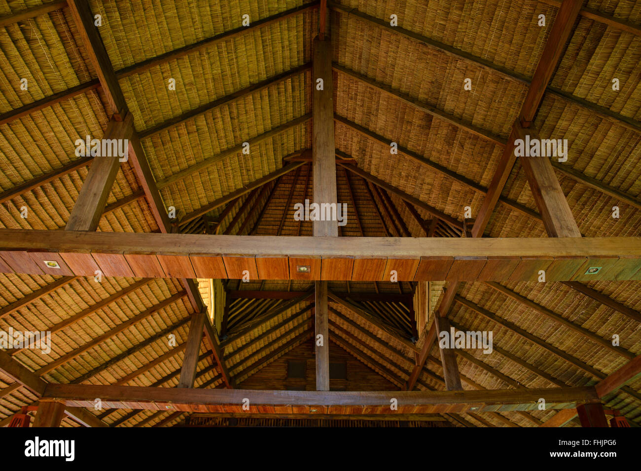 Roof wood inside hi-res stock photography and images - Alamy