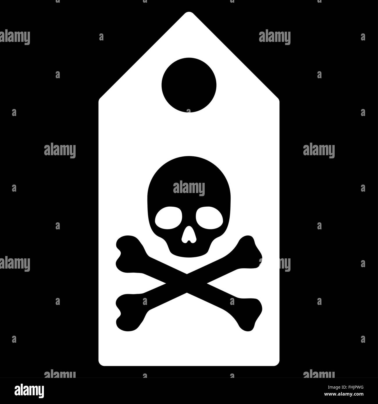 Death Mark Icon Stock Photo - Alamy